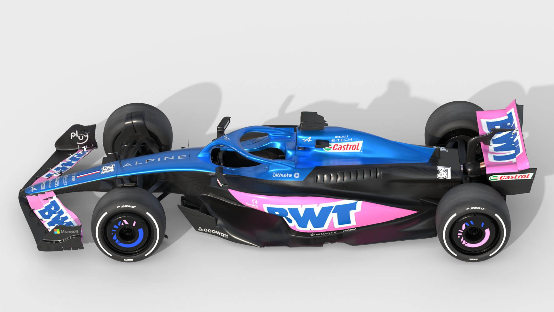 F1 Alpine A523 2023 - 3D Model by Cactus3D
