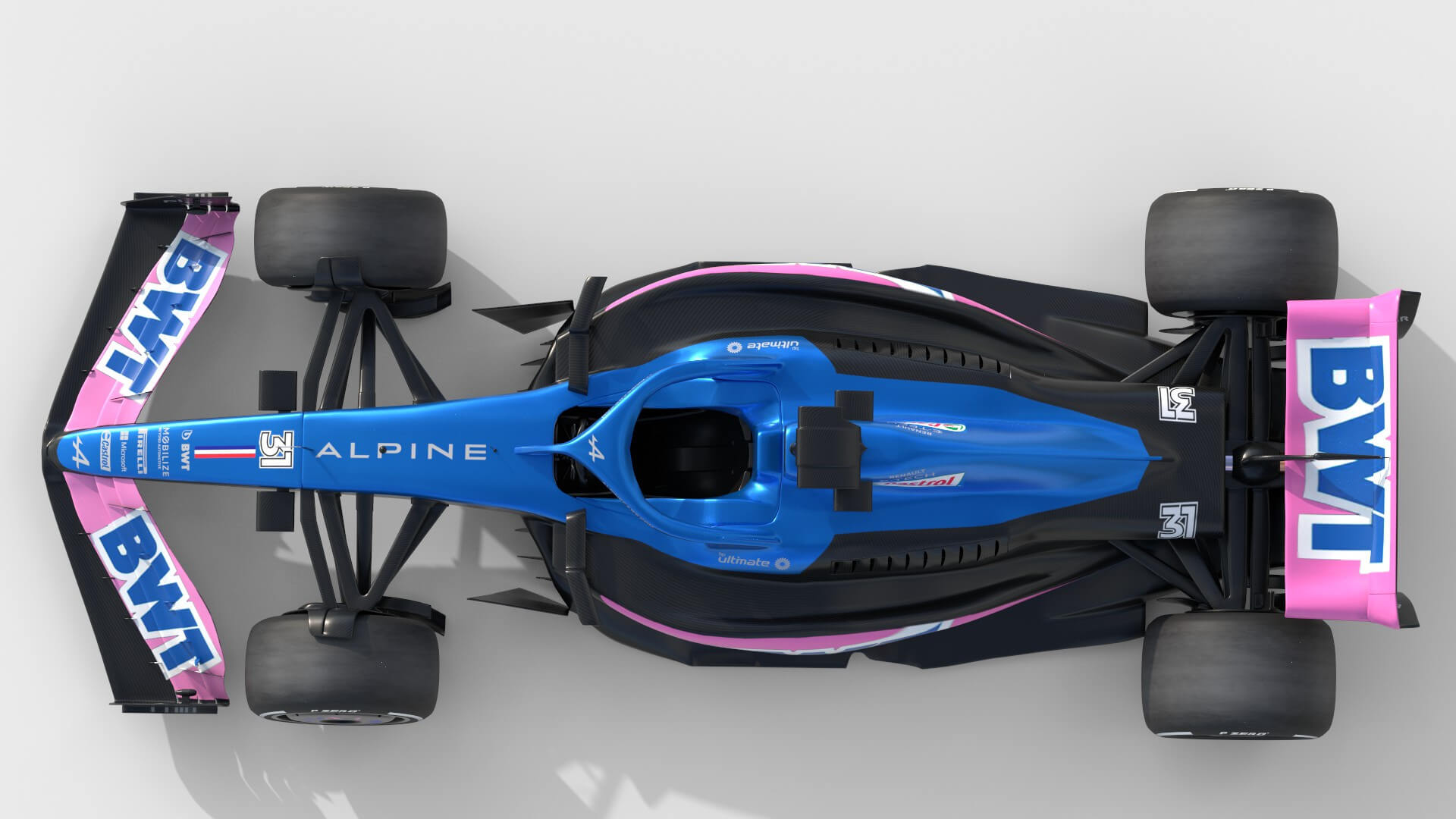 F1 Alpine A523 2023 - 3D Model by Cactus3D