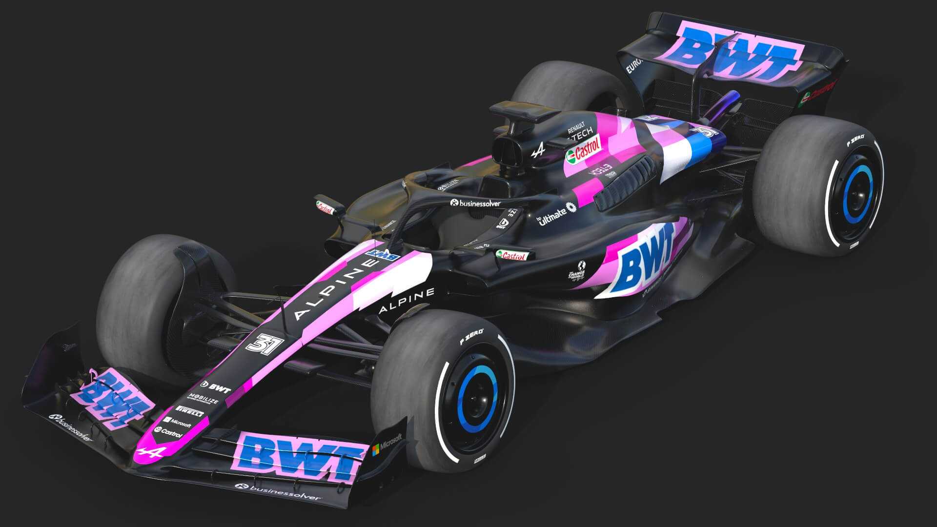 F1 Alpine A524 2024 - 3D Model by Cactus3D