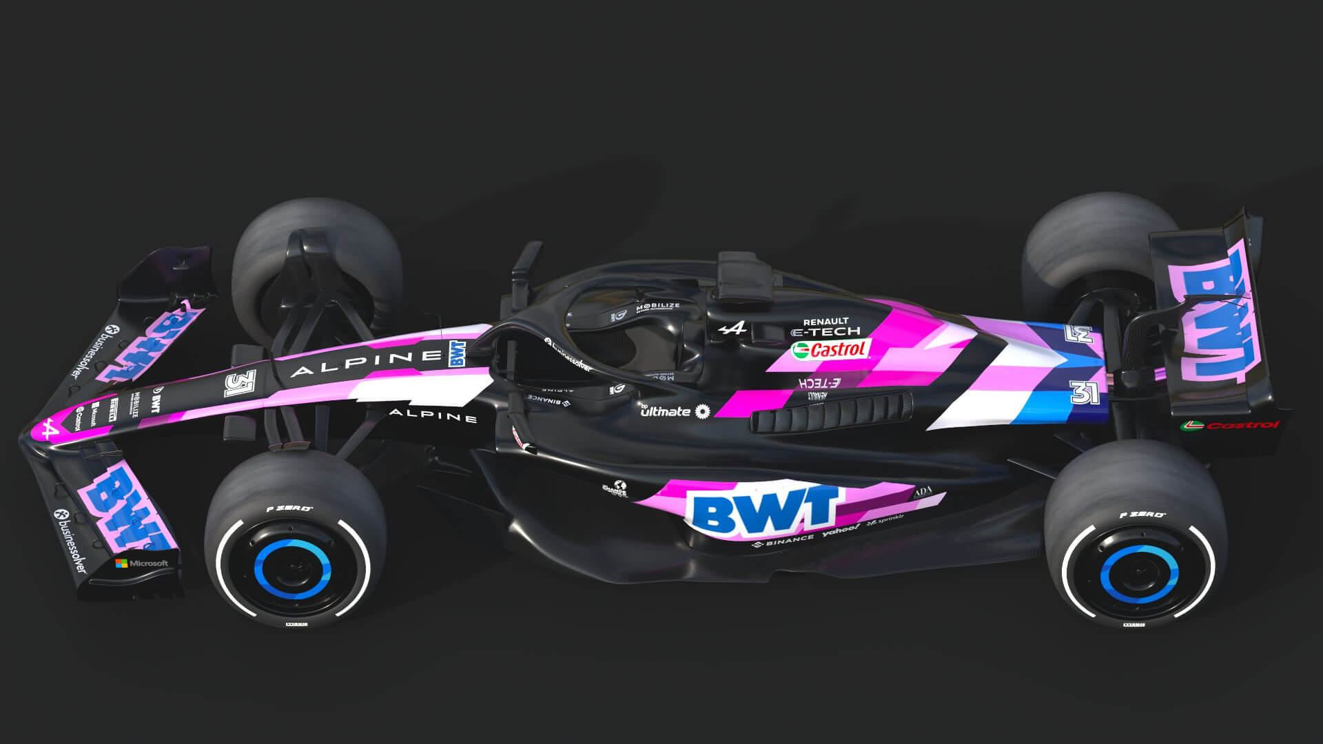 F1 Alpine A524 2024 - 3D Model by Cactus3D