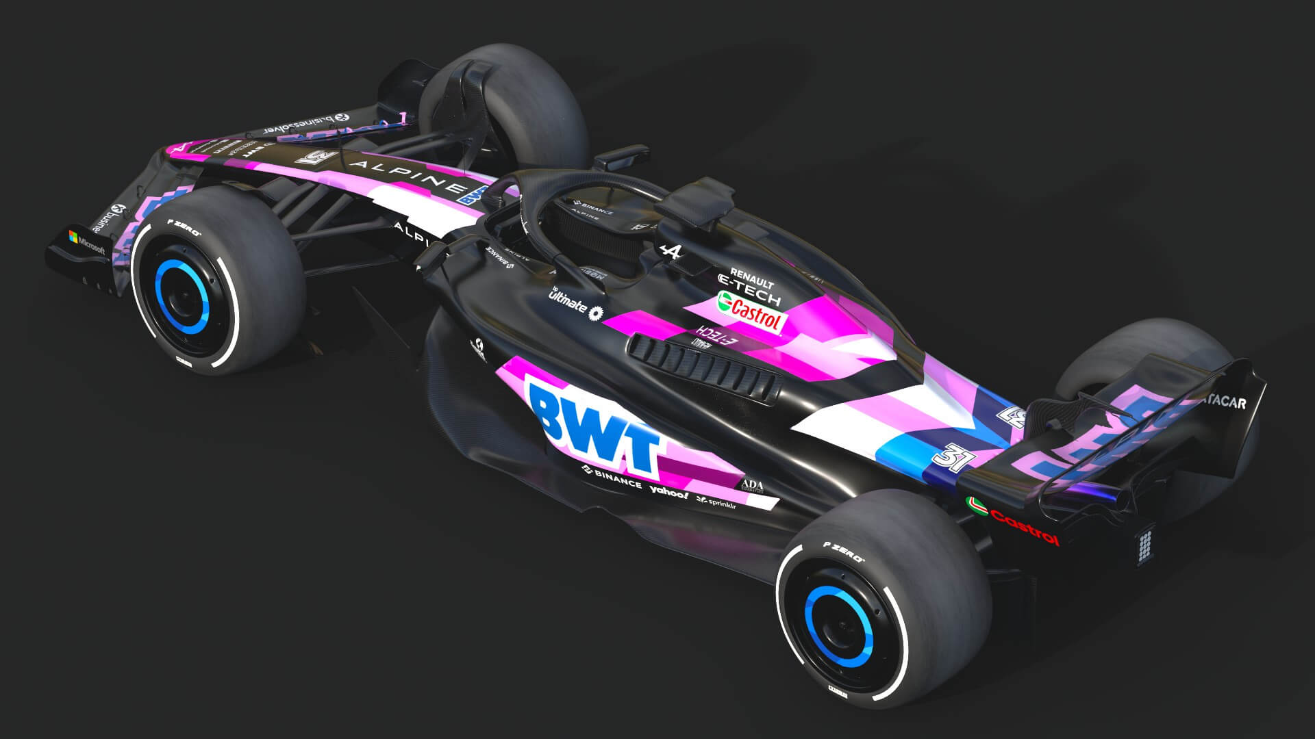F1 Alpine A524 2024 - 3D Model by Cactus3D