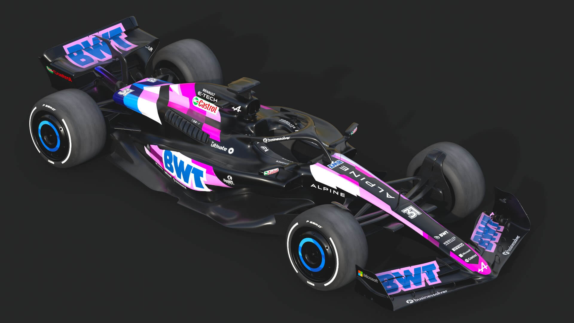 F1 Alpine A524 2024 - 3D Model by Cactus3D
