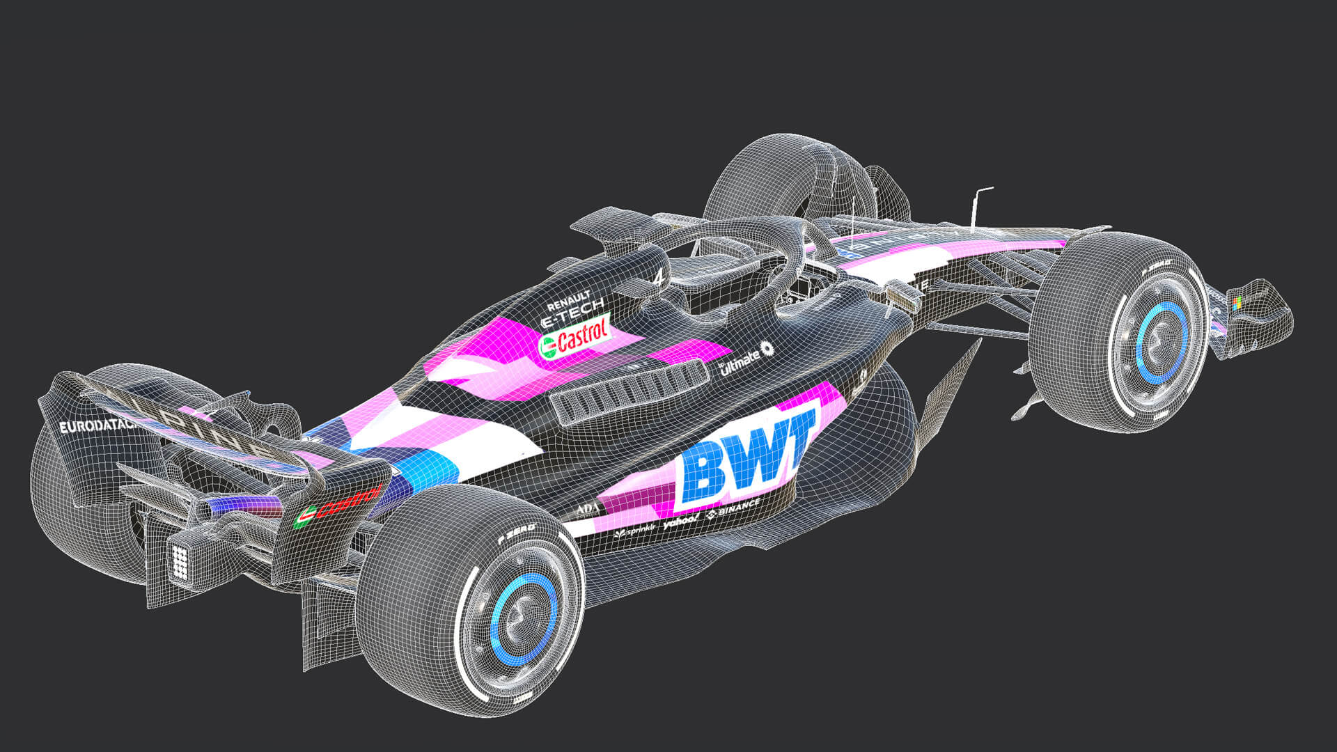 F1 Alpine A524 2024 - 3D Model by Cactus3D