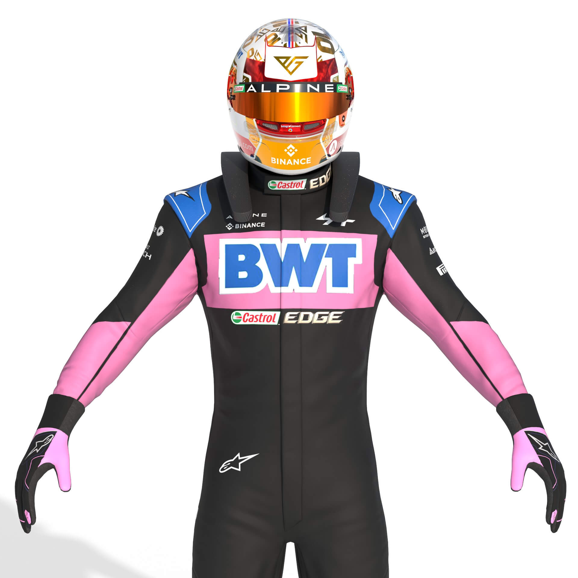 F1 Alpine Suit 2023 - 3D Model by Cactus3D