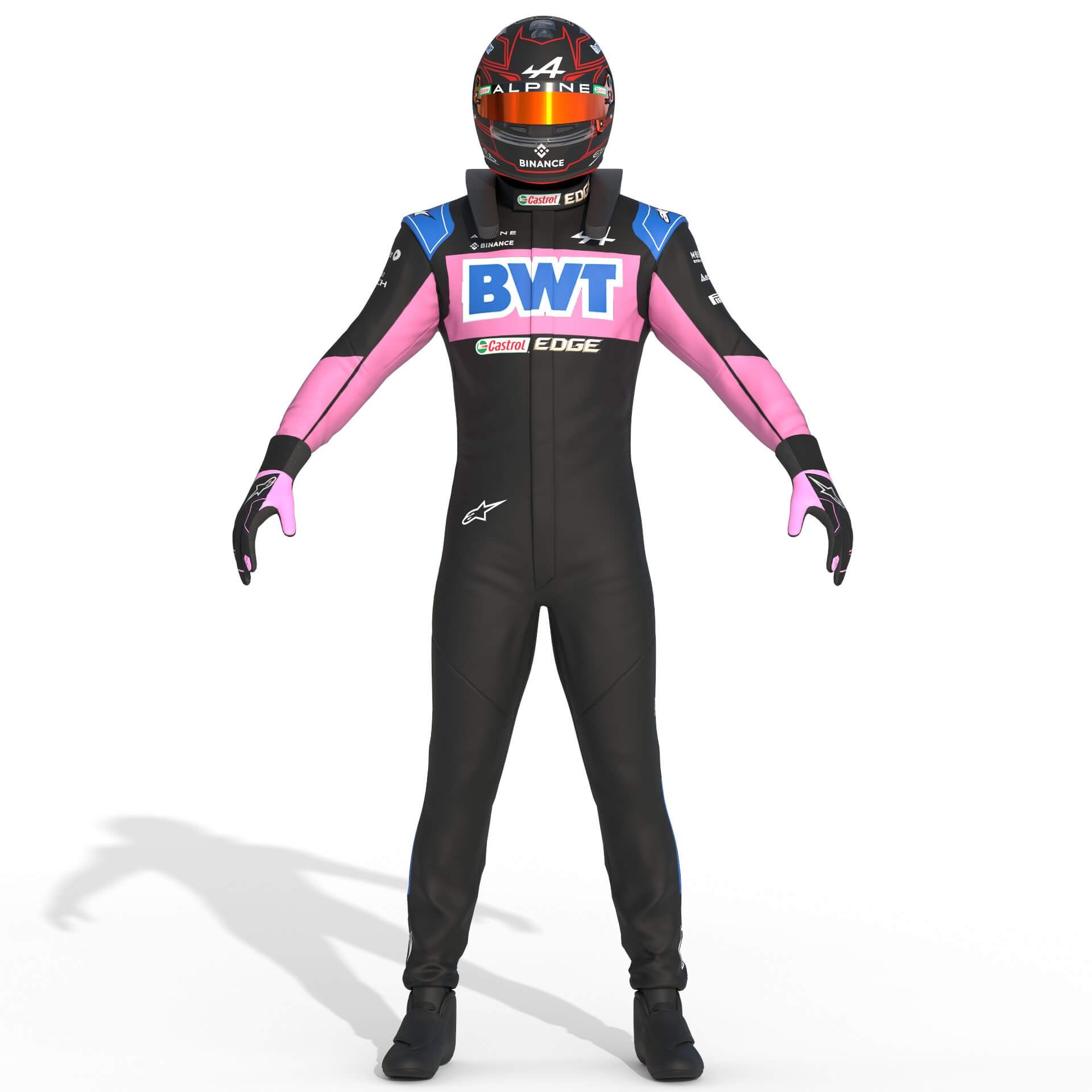 F1 Alpine Suit 2023 - 3D Model by Cactus3D