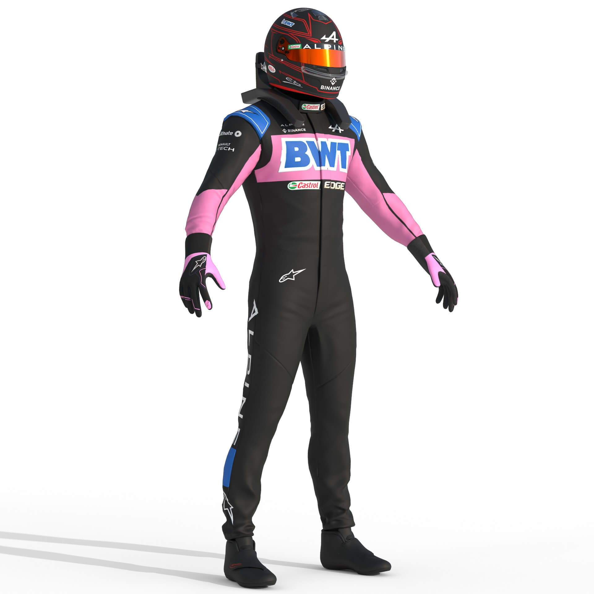 F1 Alpine Suit 2023 - 3D Model by Cactus3D