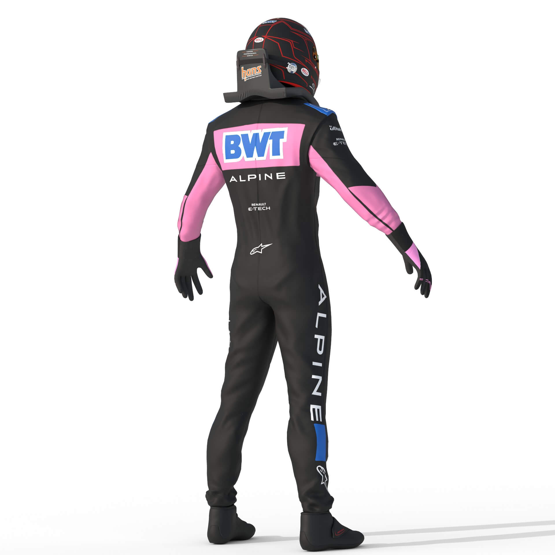 F1 Alpine Suit 2023 - 3D Model by Cactus3D