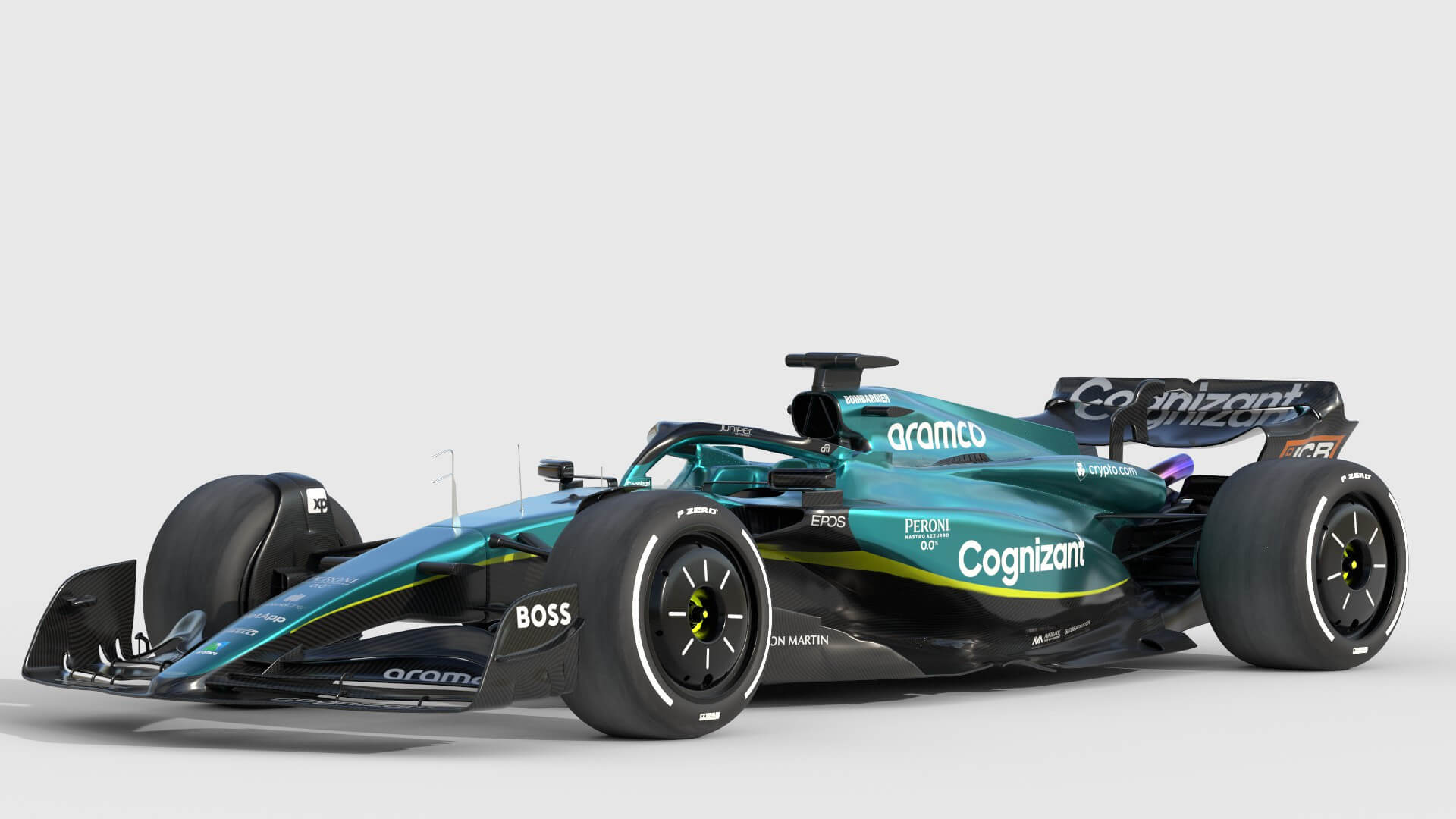 F1 Aston Martin AMR23 2023 - 3D Model by Cactus3D