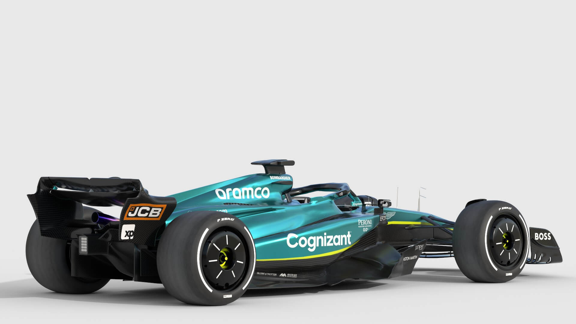 F1 Aston Martin AMR23 2023 - 3D Model by Cactus3D