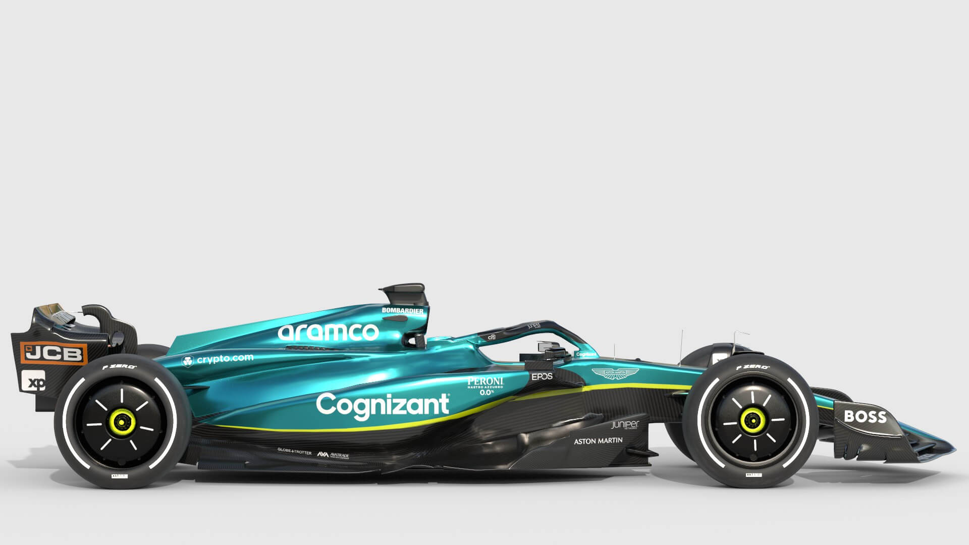 F1 Aston Martin AMR23 2023 - 3D Model by Cactus3D