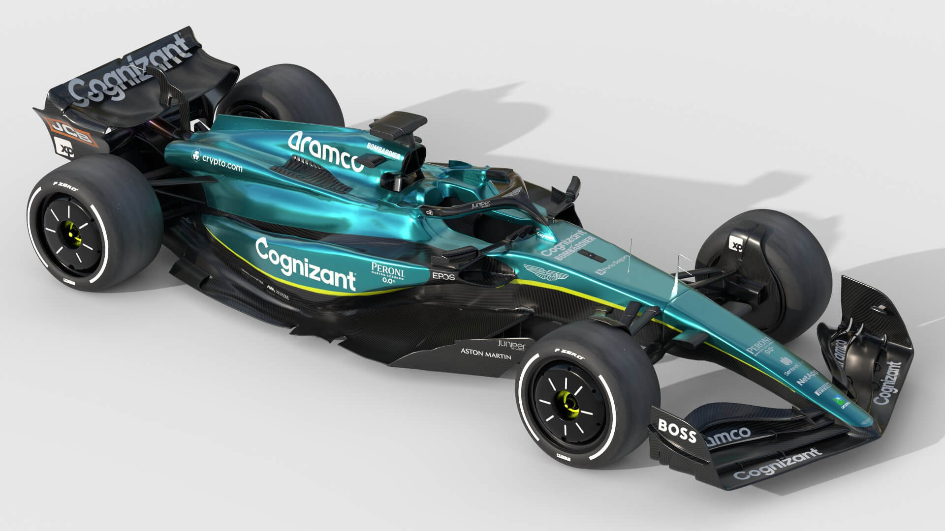 F1 Aston Martin AMR23 2023 - 3D Model by Cactus3D