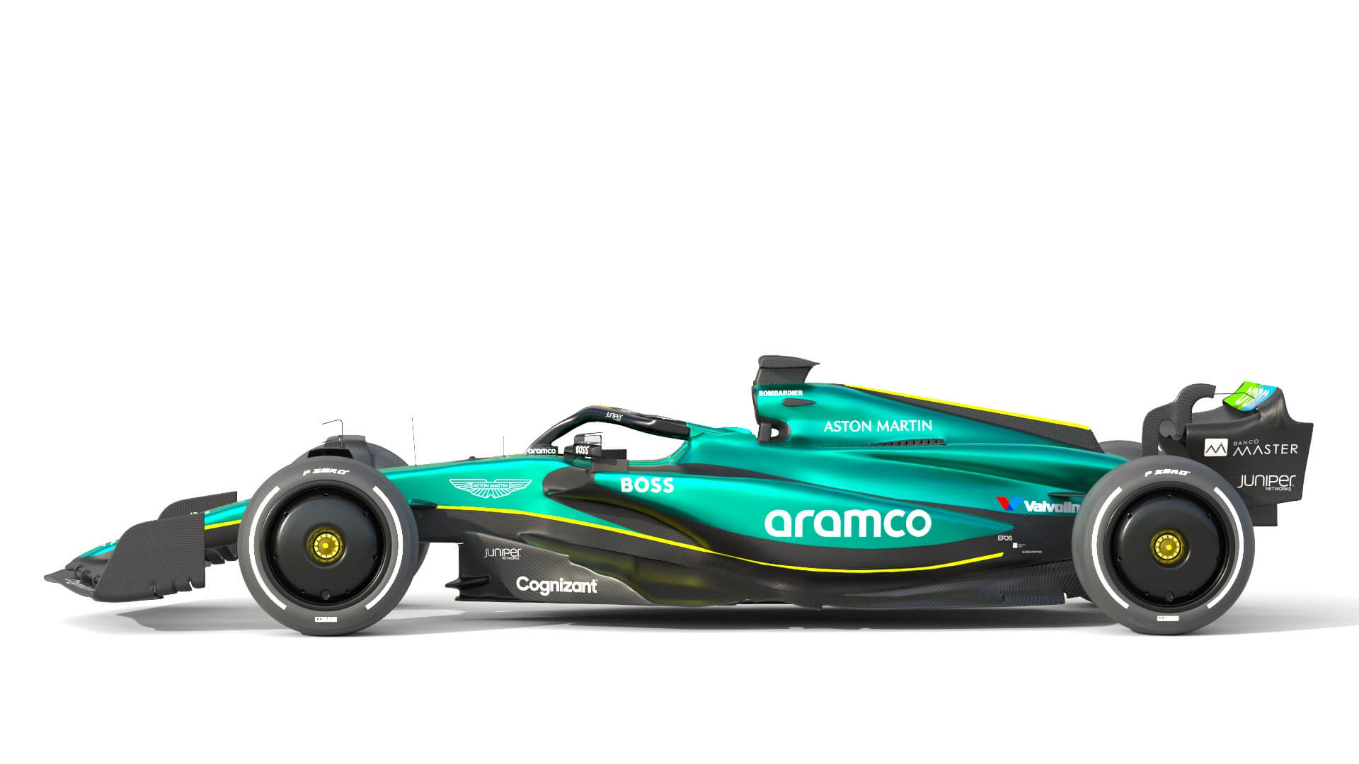 F1 Aston Martin AMR24 2024 - 3D Model by Cactus3D