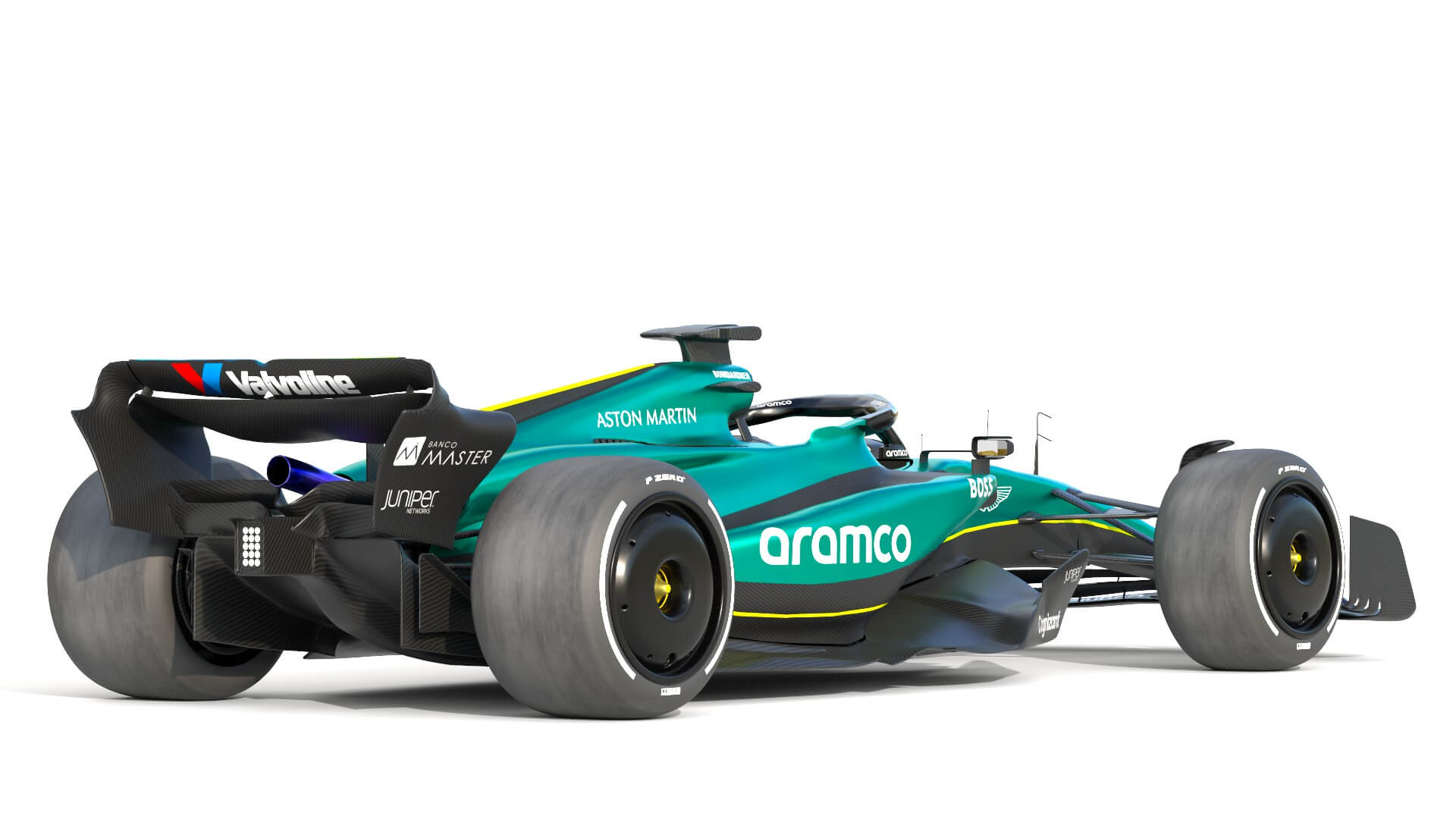 F1 Aston Martin AMR24 2024 - 3D Model by Cactus3D