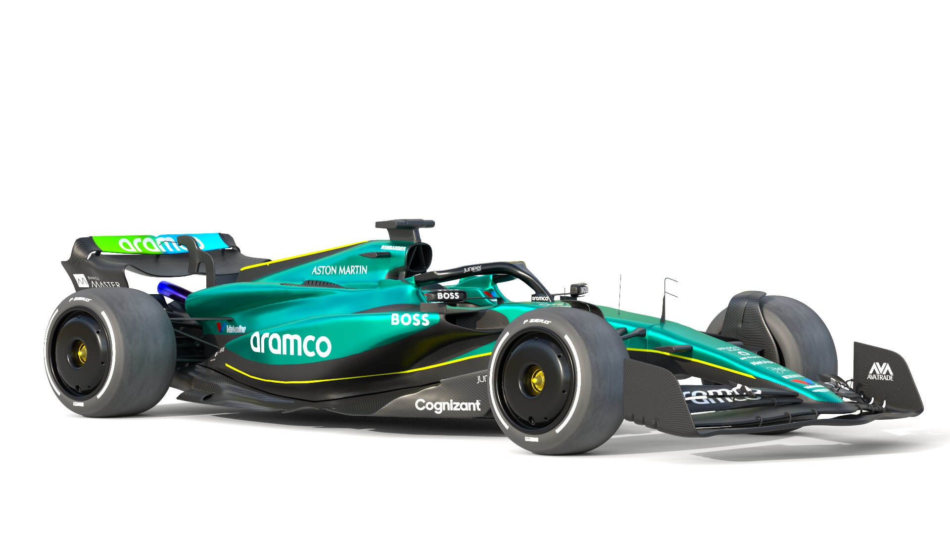 F1 Aston Martin AMR24 2024 - 3D Model by Cactus3D