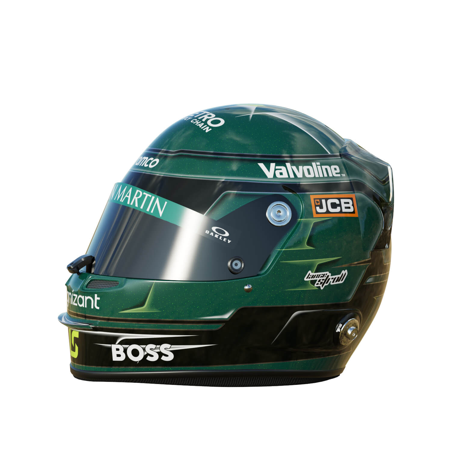 F1 Aston Martin Helmets 2024 - 3D Model by Cactus3D