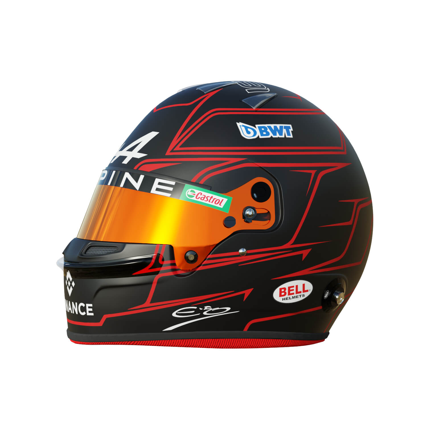 F1 Alpine Helmets 2023 by Cactus3D