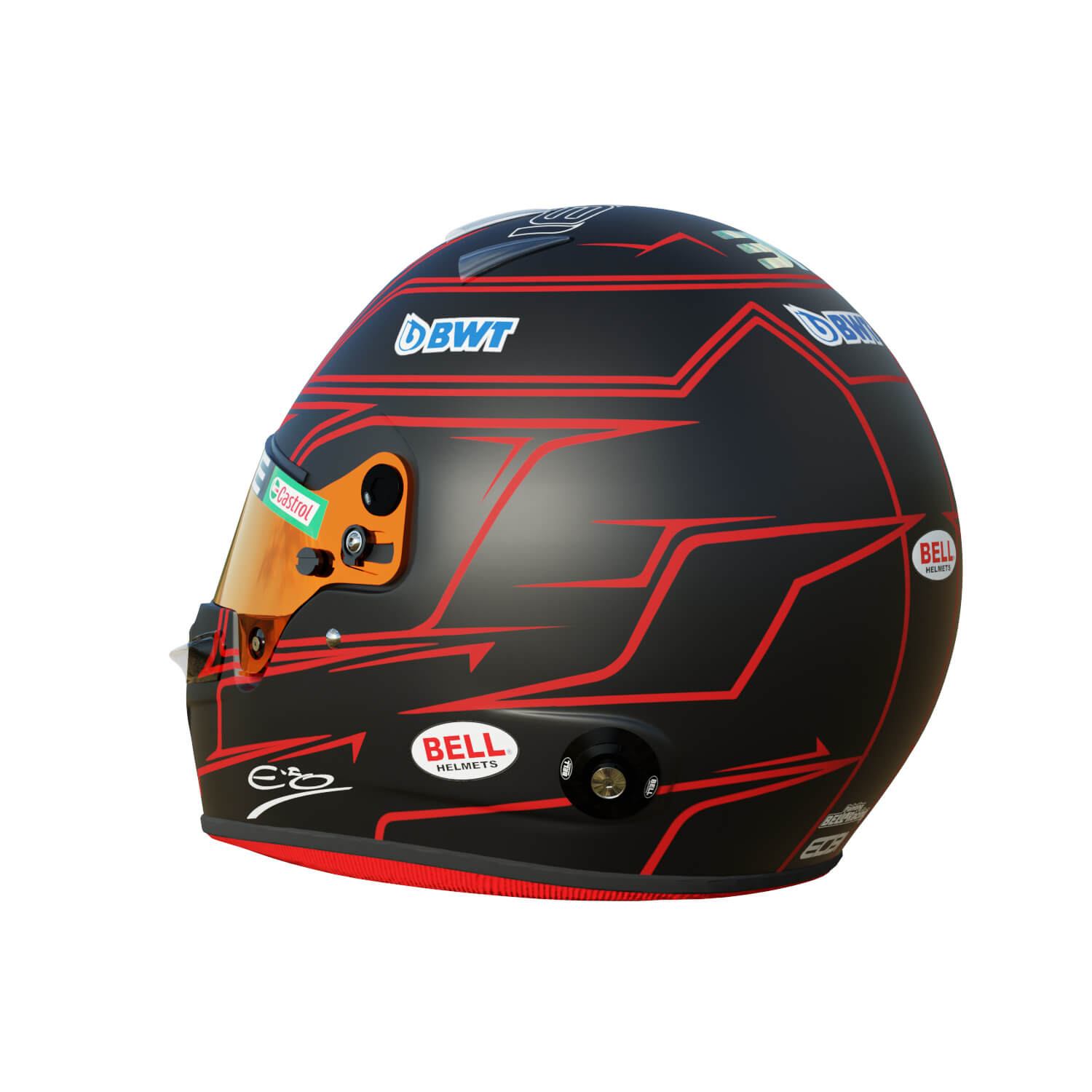 F1 Alpine Helmets 2023 by Cactus3D