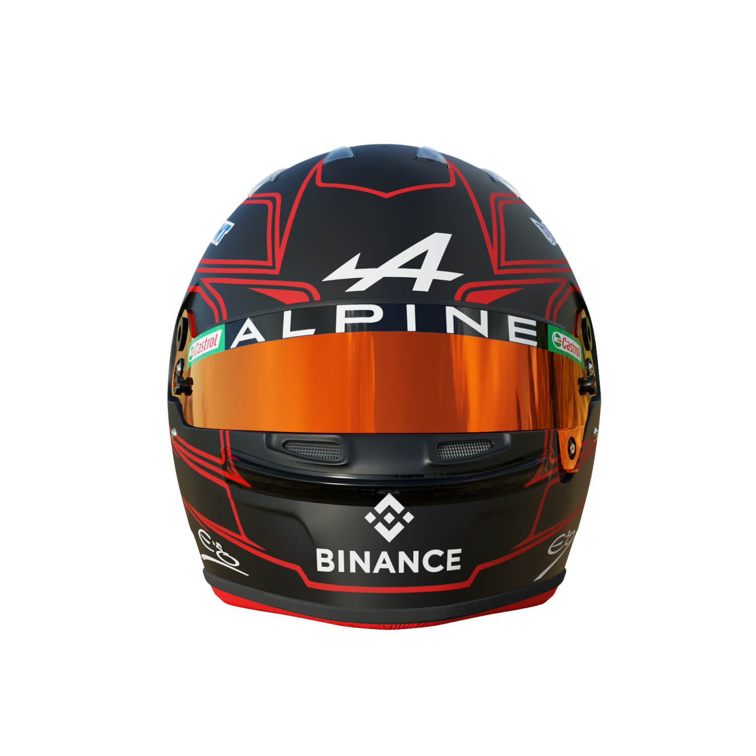 F1 Alpine Helmets 2023 by Cactus3D