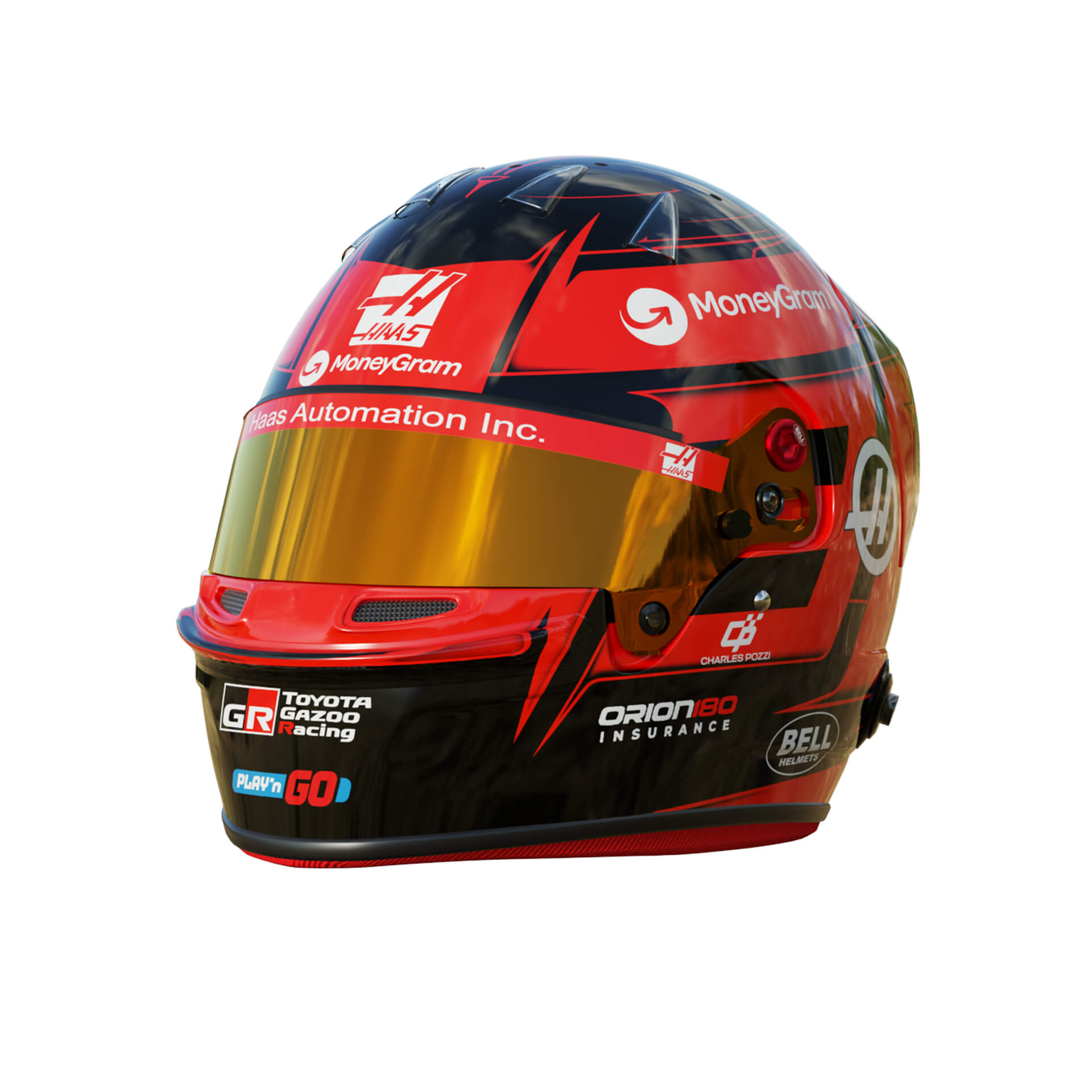 F1 Esteban Ocon Helmet 2025 - 3D Model by Cactus3D