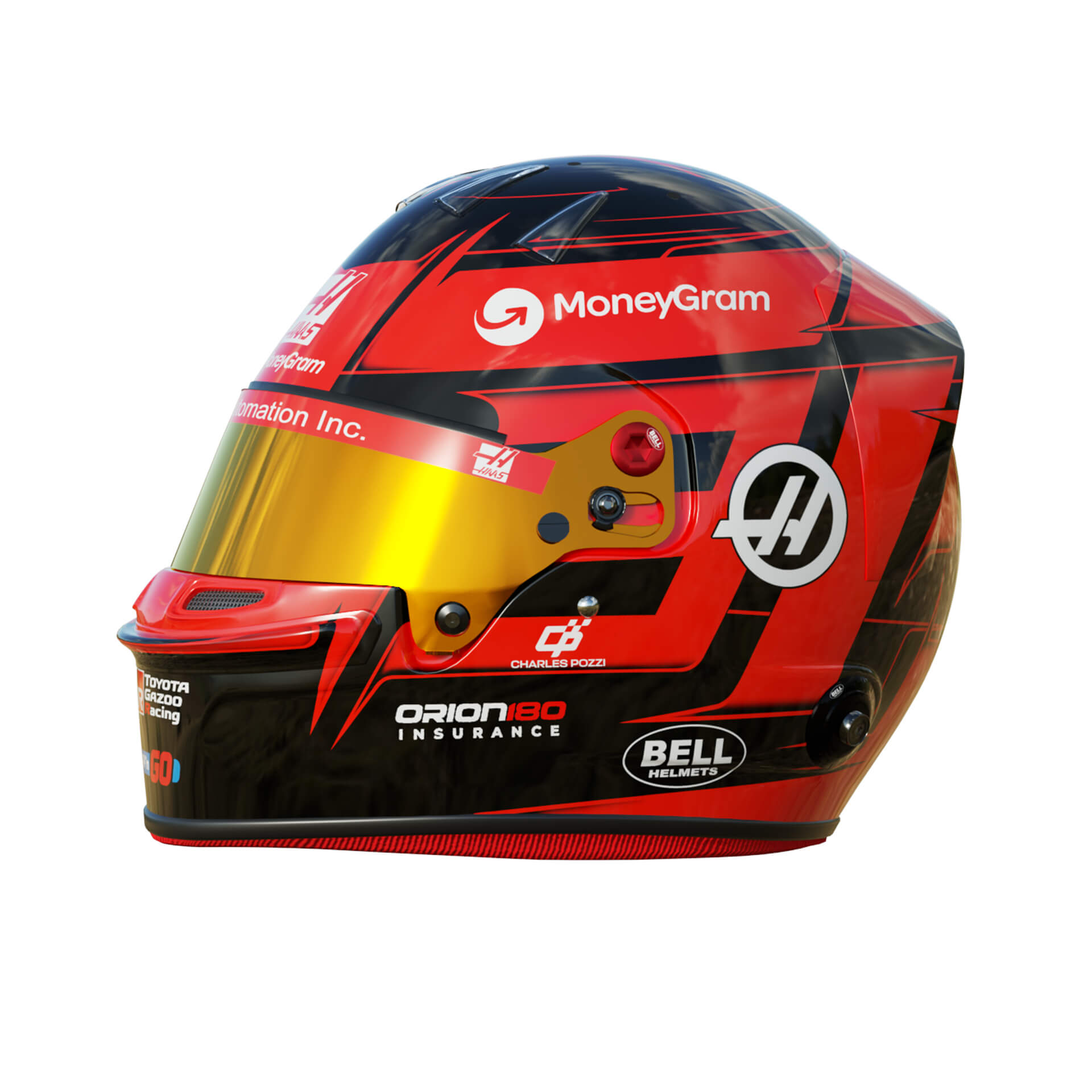 F1 Esteban Ocon Helmet 2025 - 3D Model by Cactus3D
