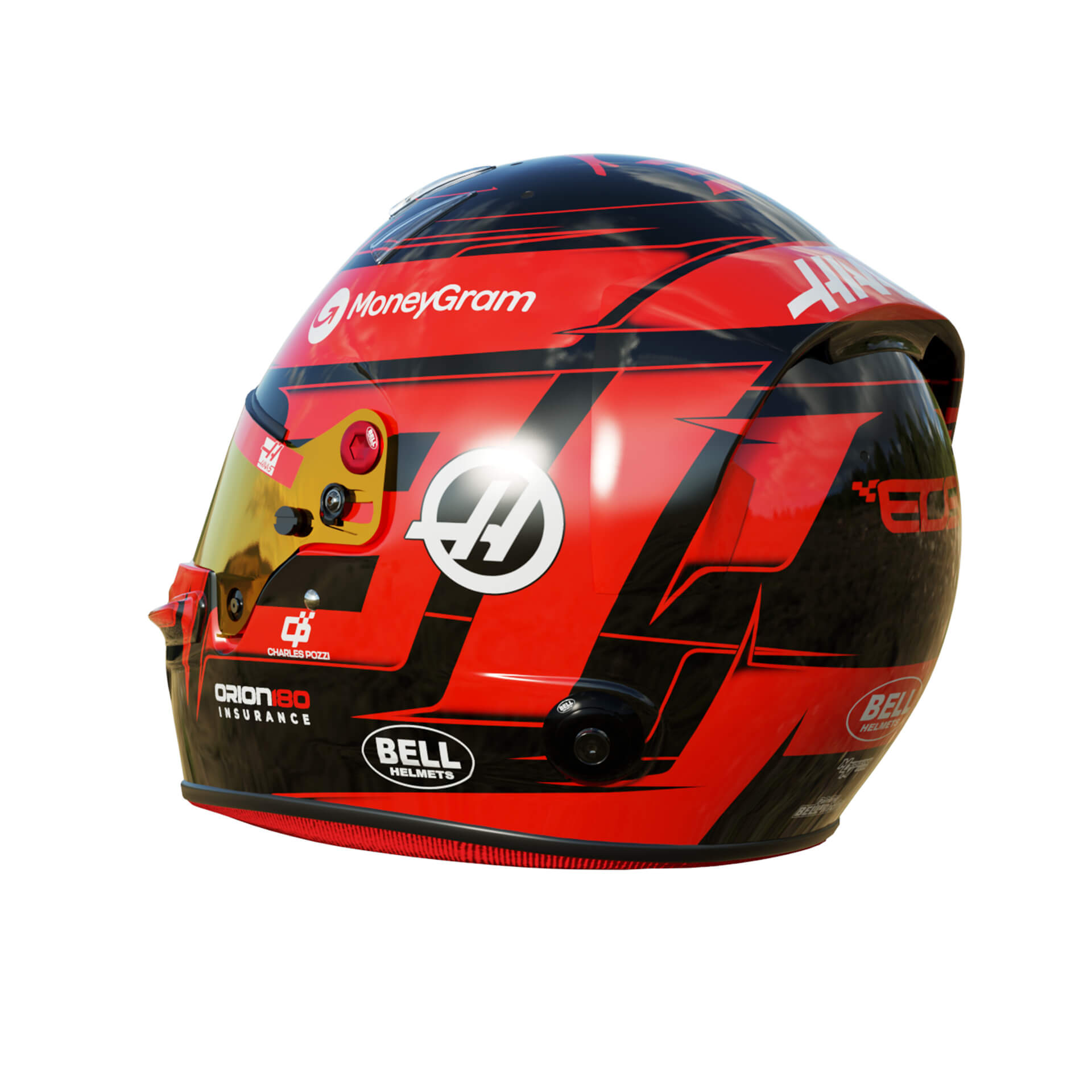 F1 Esteban Ocon Helmet 2025 - 3D Model by Cactus3D