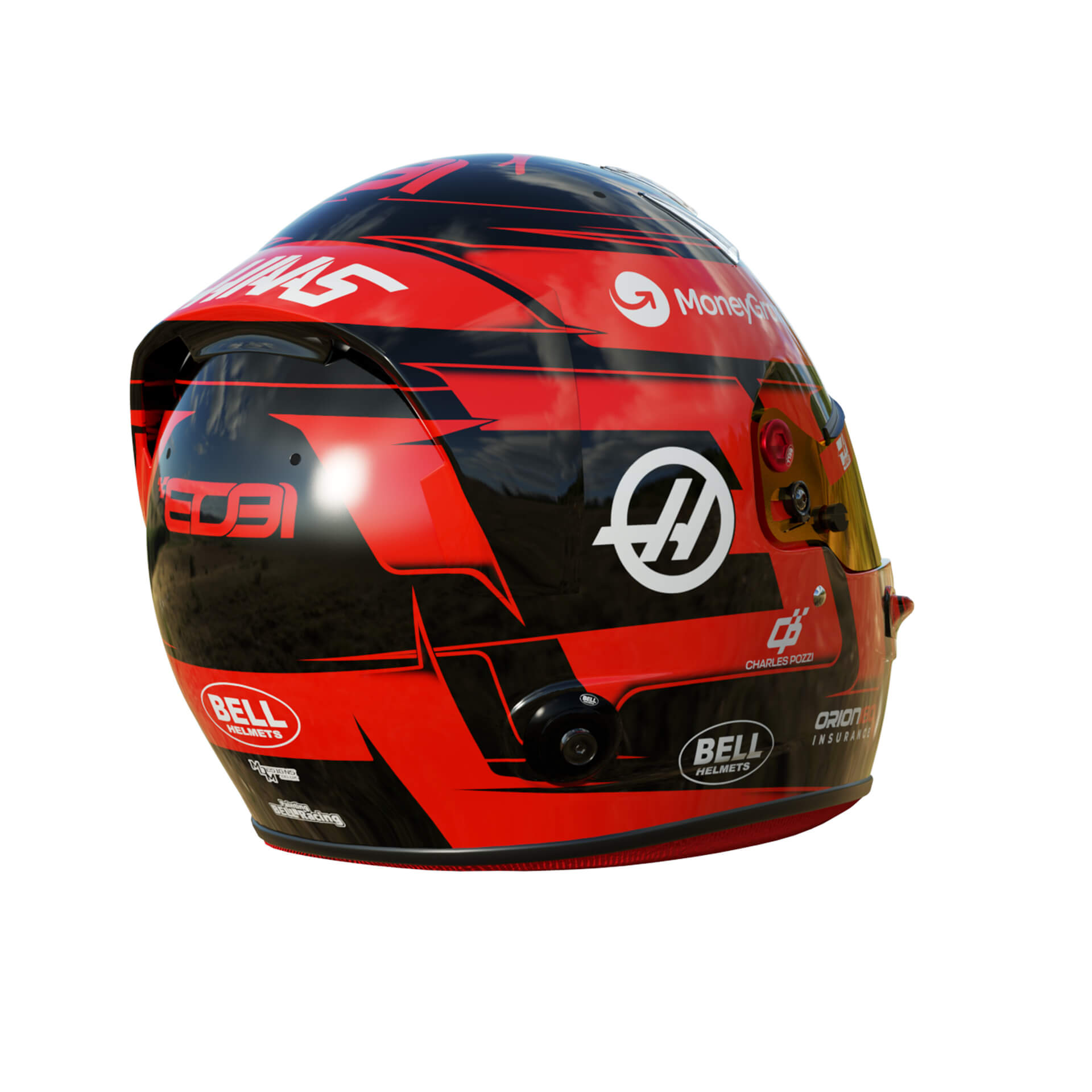 F1 Esteban Ocon Helmet 2025 - 3D Model by Cactus3D