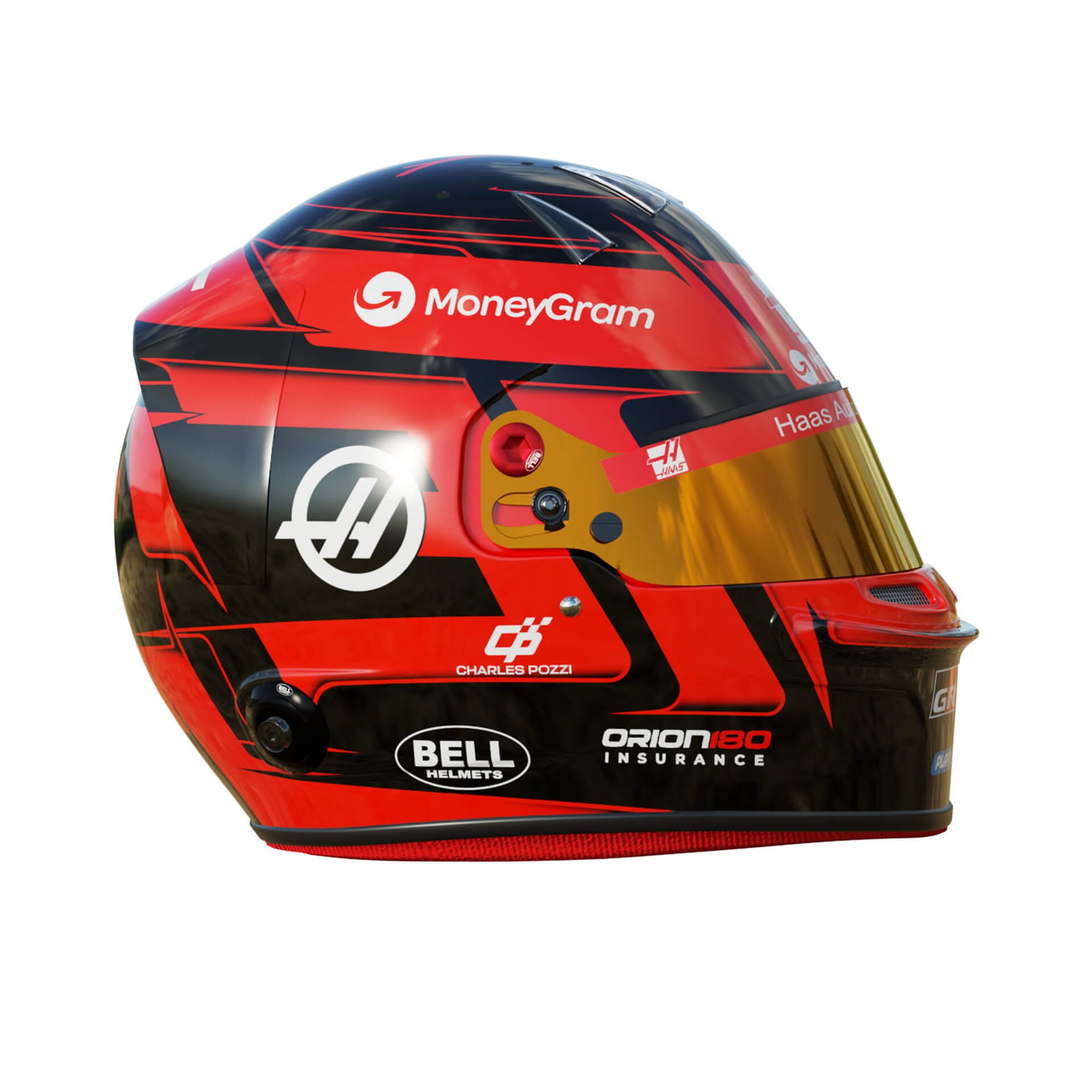 F1 Esteban Ocon Helmet 2025 - 3D Model by Cactus3D