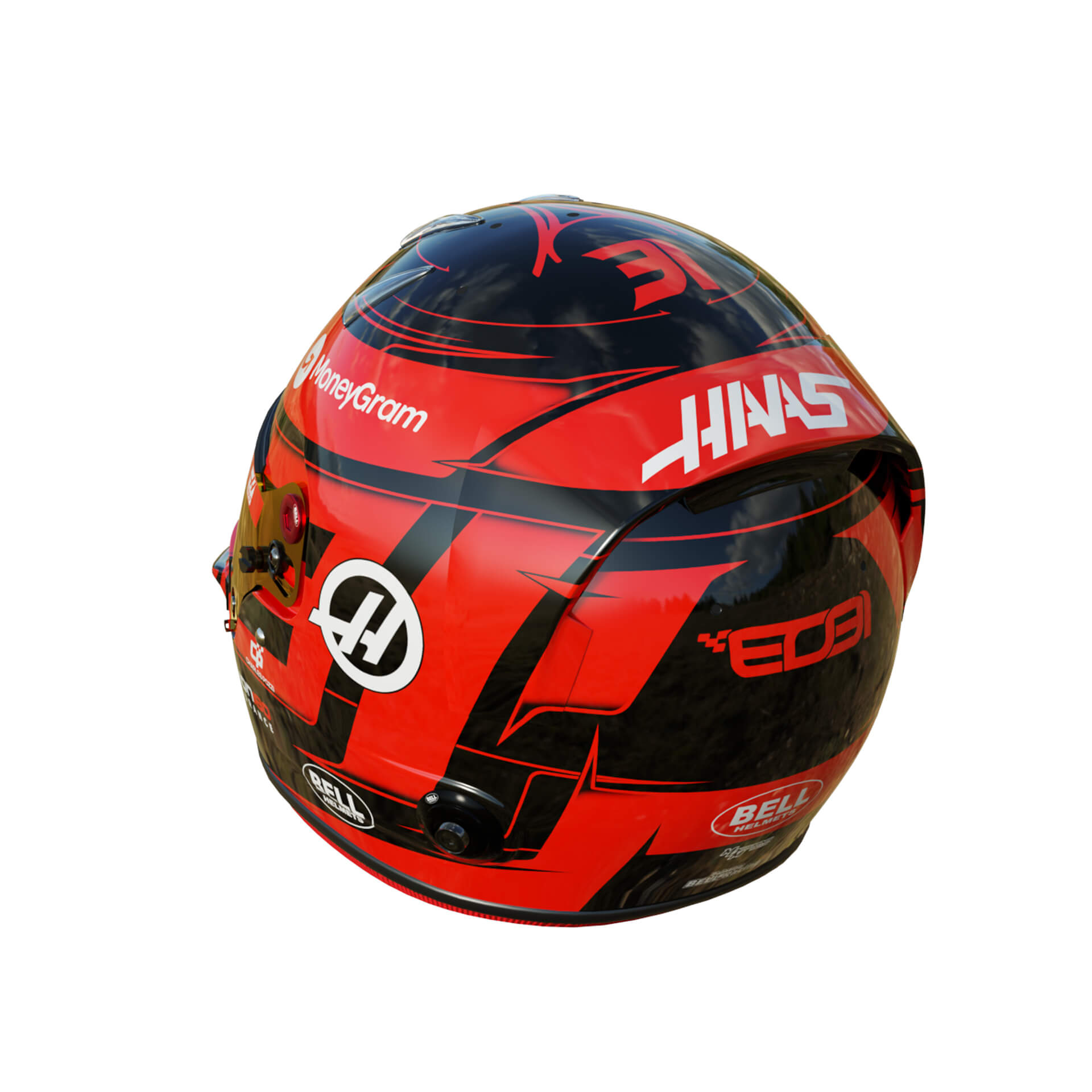 F1 Esteban Ocon Helmet 2025 - 3D Model by Cactus3D