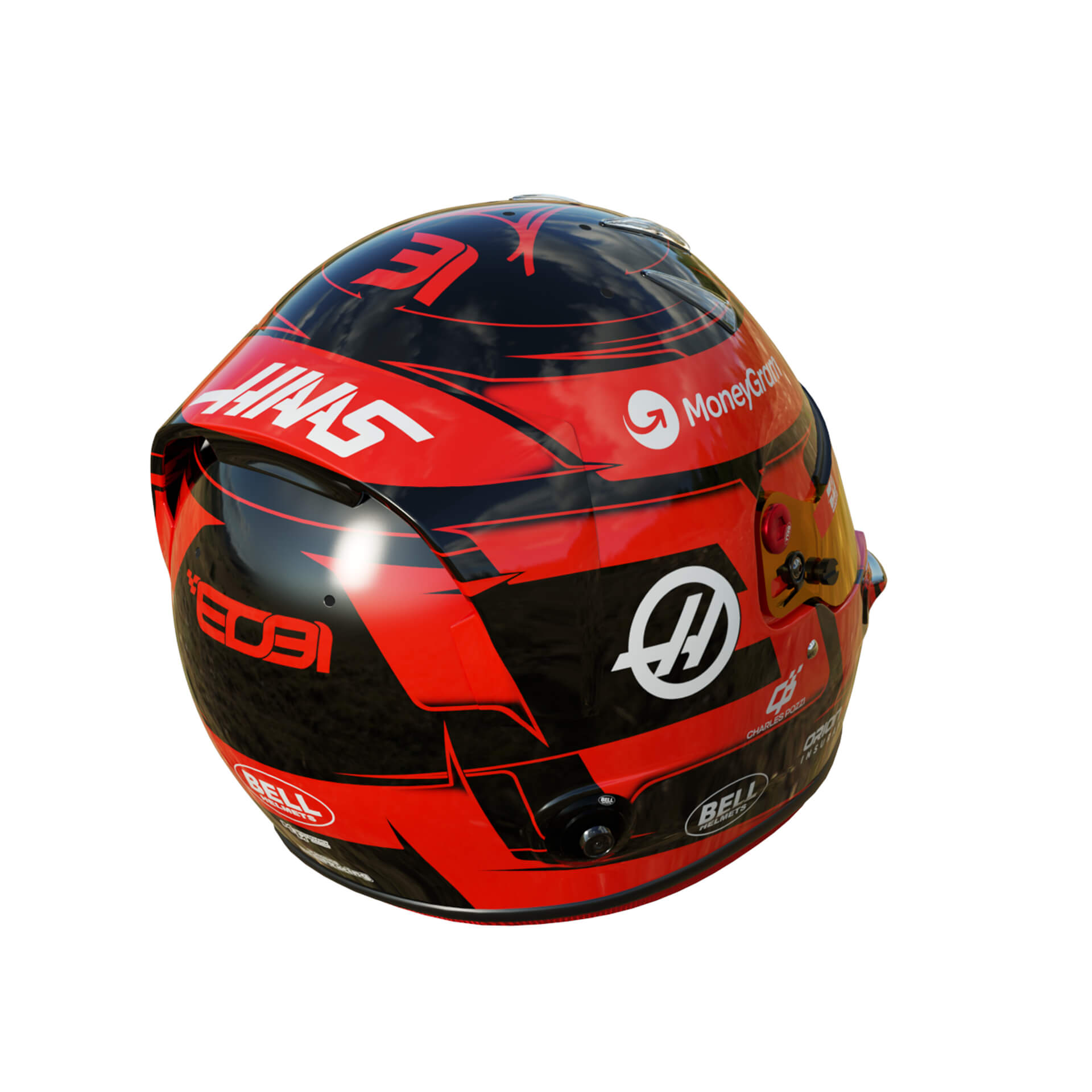 F1 Esteban Ocon Helmet 2025 - 3D Model by Cactus3D