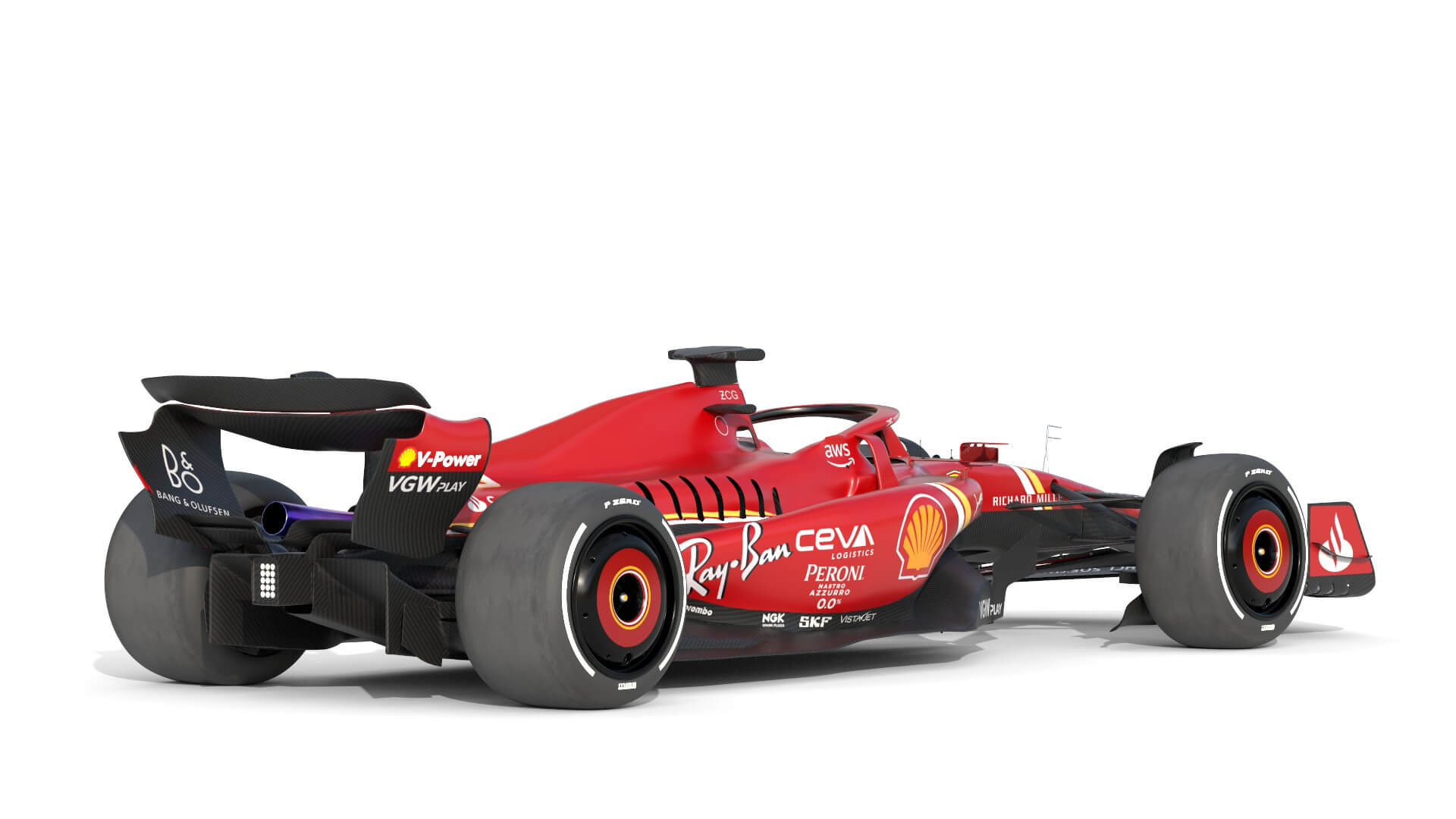 F1 Ferrari SF-24 2024 3D Model by Cactus3D