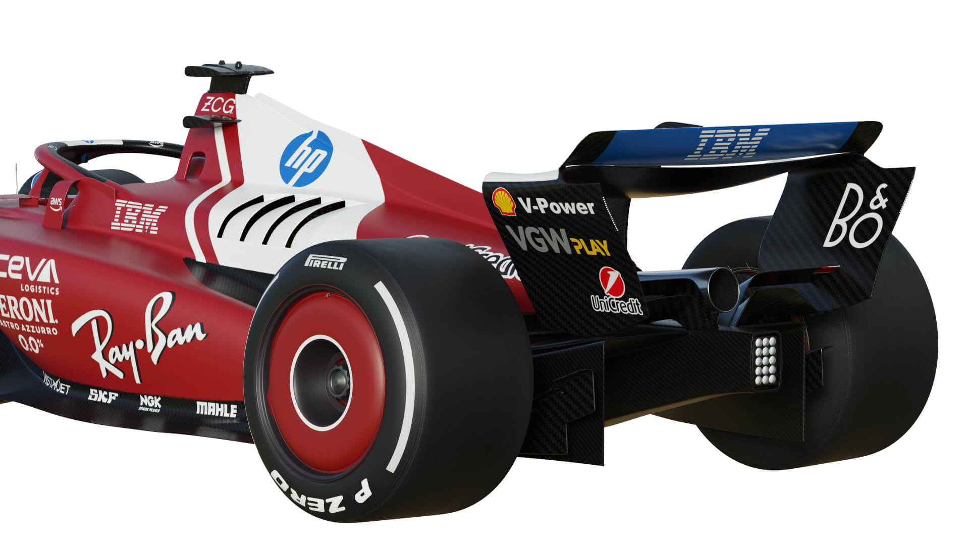 F1 Ferrari SF25 2025 - 3D Model by Cactus3D