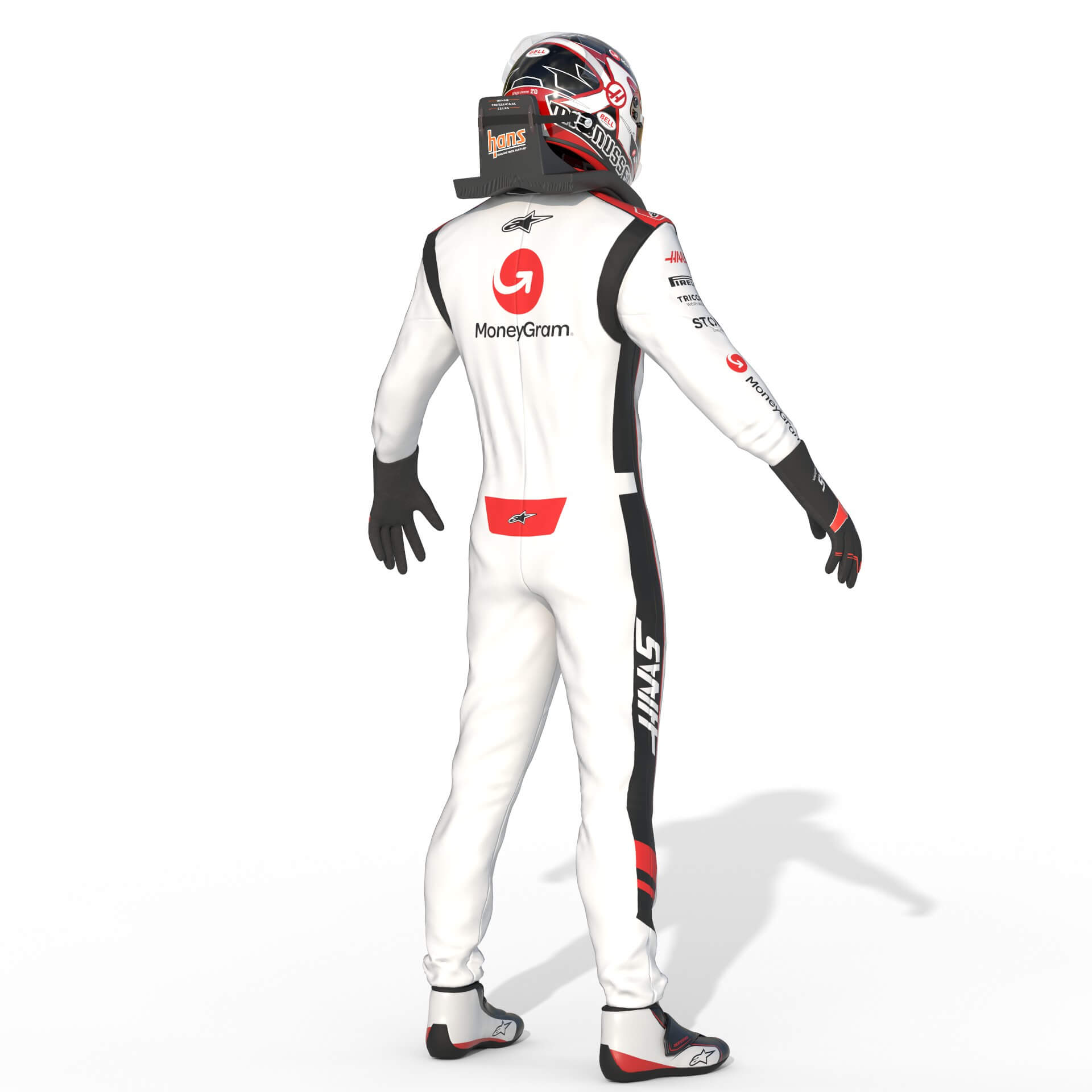 F1 Haas Suit 2023 - 3D Model by Cactus3D