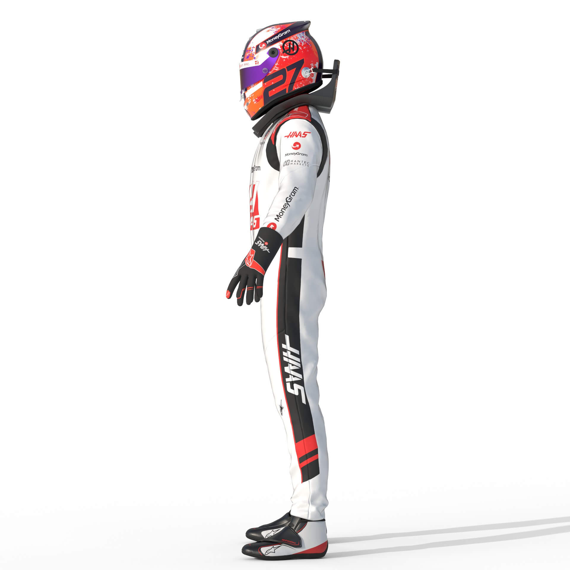F1 Haas Suit 2023 - 3D Model by Cactus3D