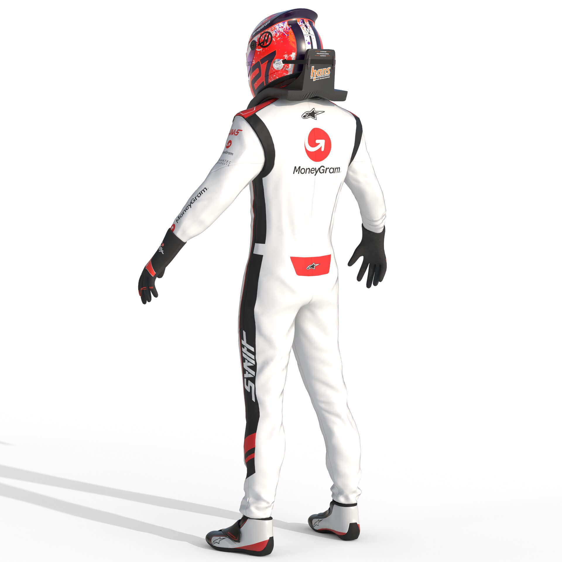 F1 Haas Suit 2023 - 3D Model by Cactus3D