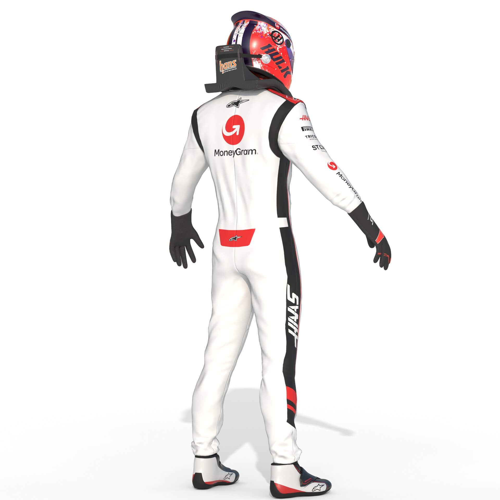 F1 Haas Suit 2023 - 3D Model by Cactus3D