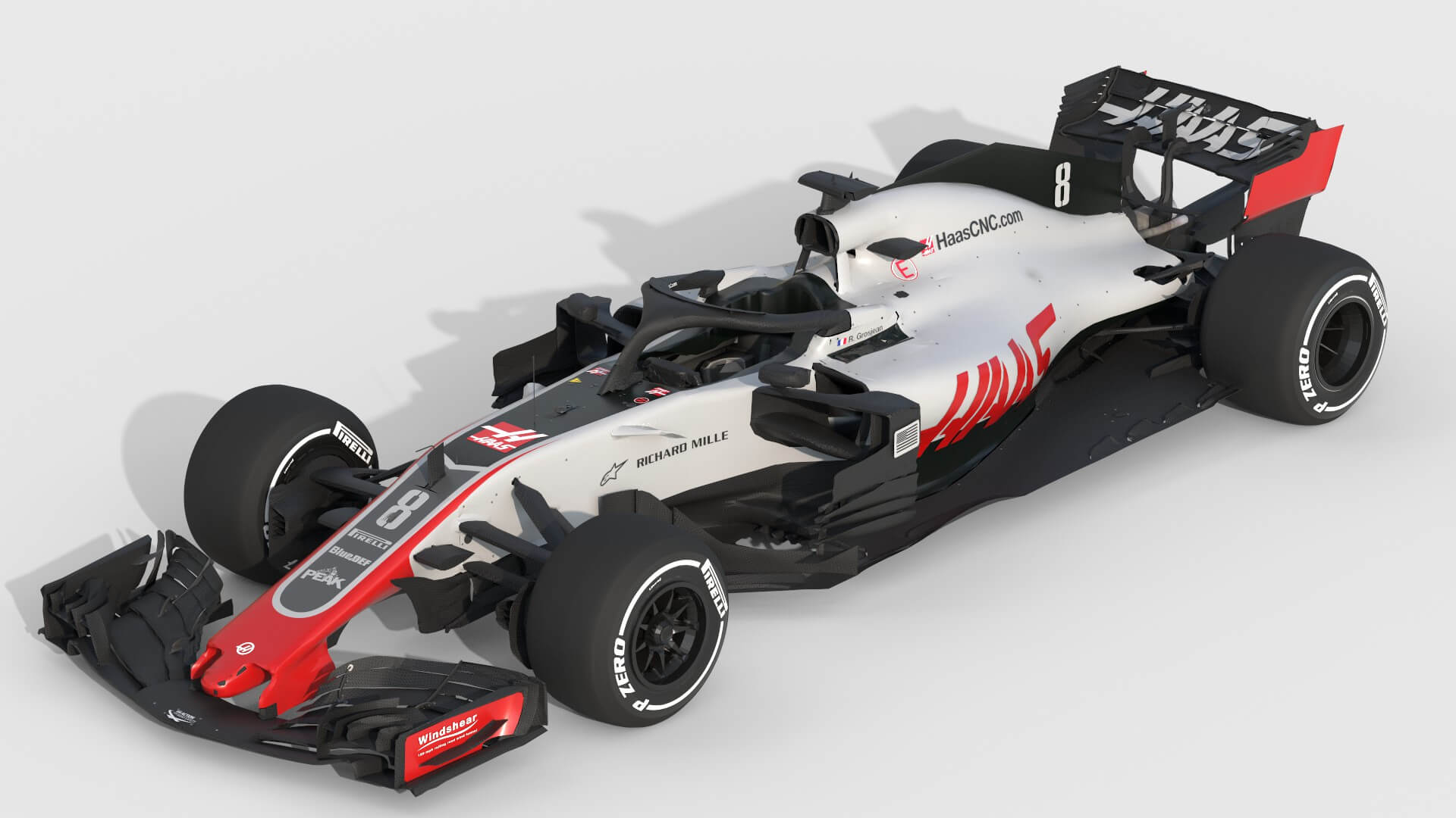 F1 Haas VF-20 2020 3D Model by Cactus3D