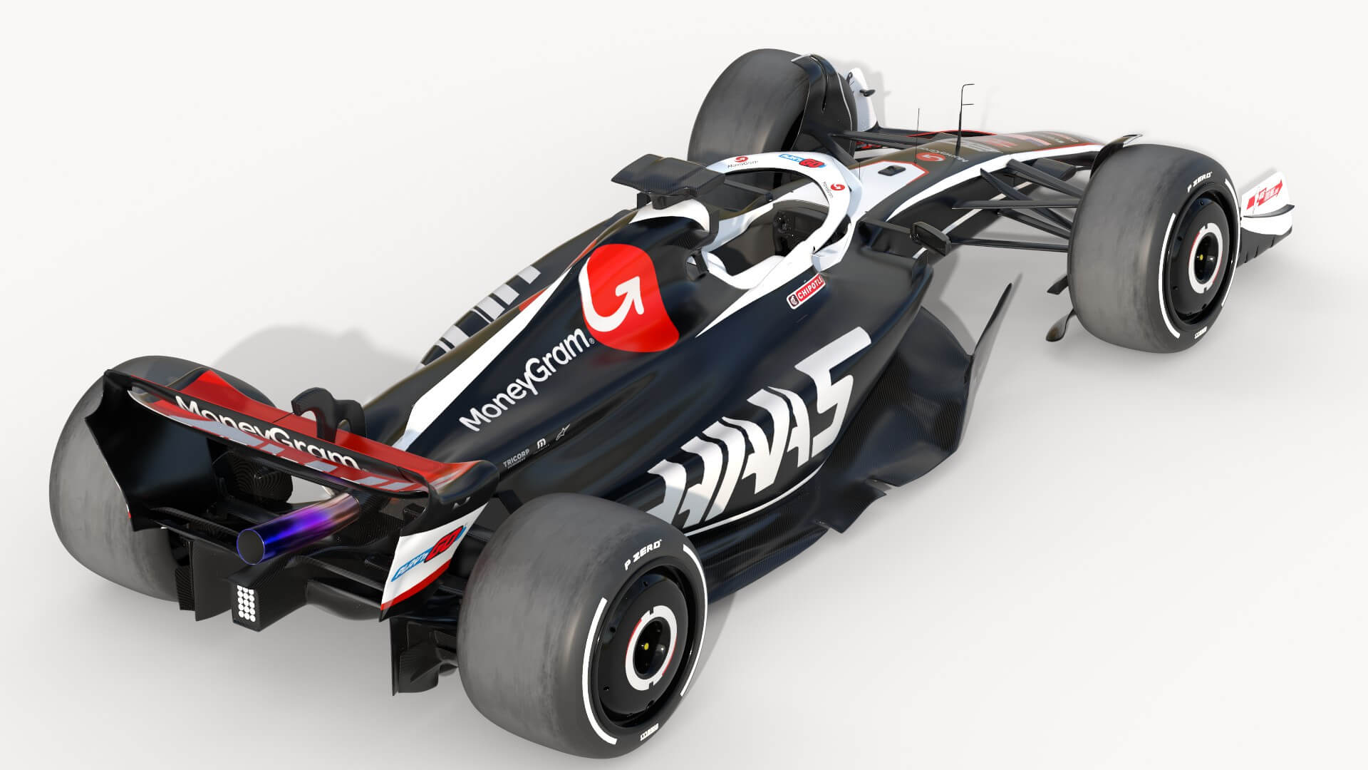 F1 Haas VF-24 2024 3D Model by Cactus3D