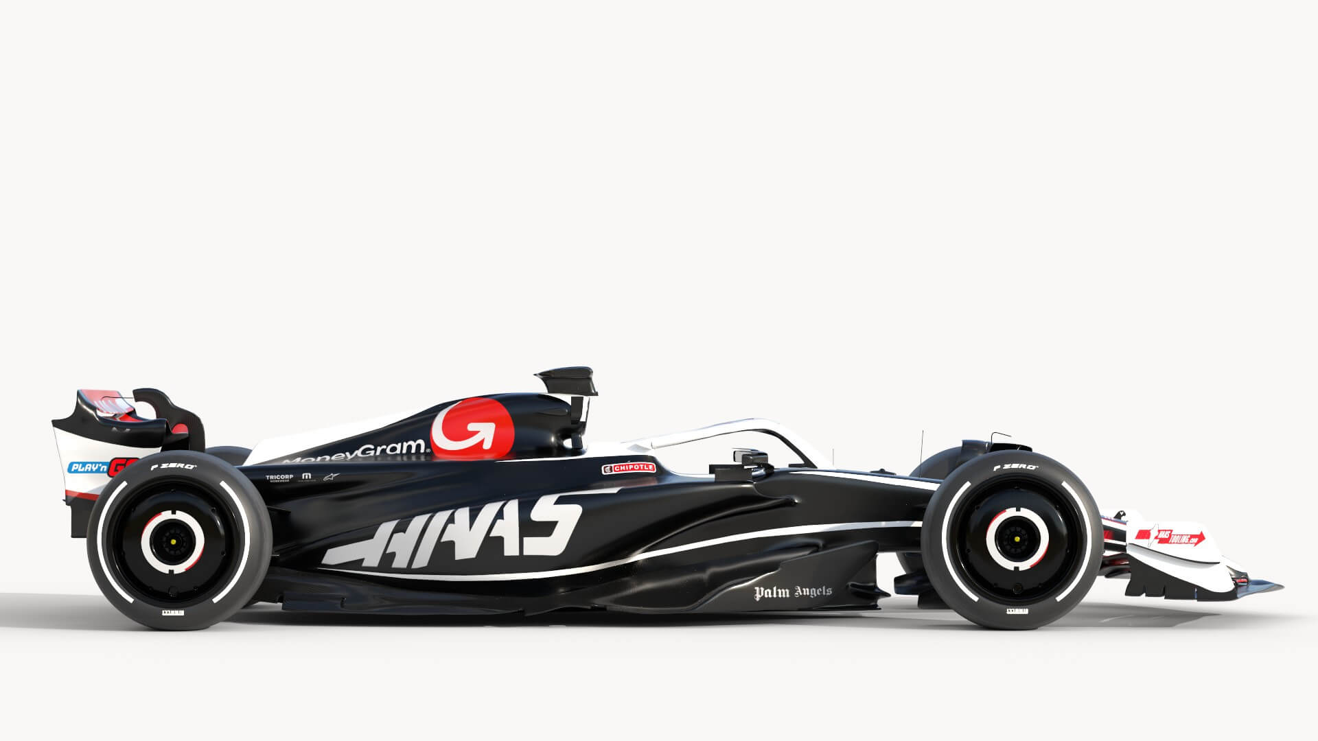 F1 Haas VF-24 2024 3D Model by Cactus3D