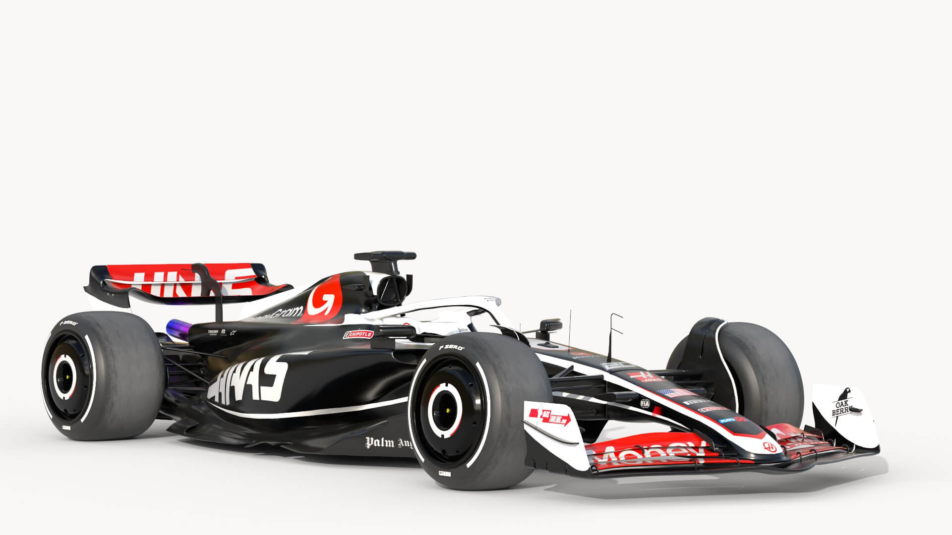 F1 Haas VF-24 2024 3D Model by Cactus3D