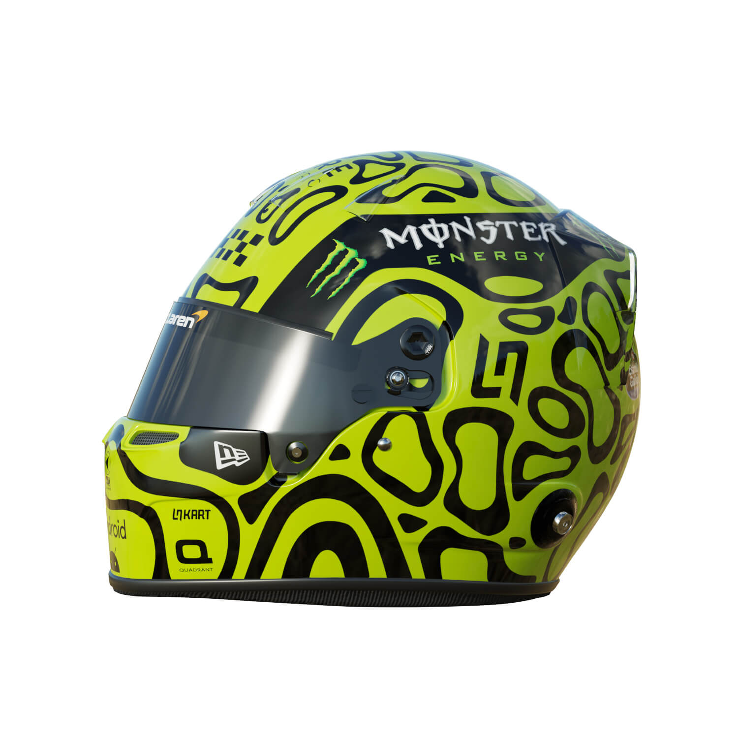 F1 Lando Norris Helmet 2024 - 3D Model by Cactus3D
