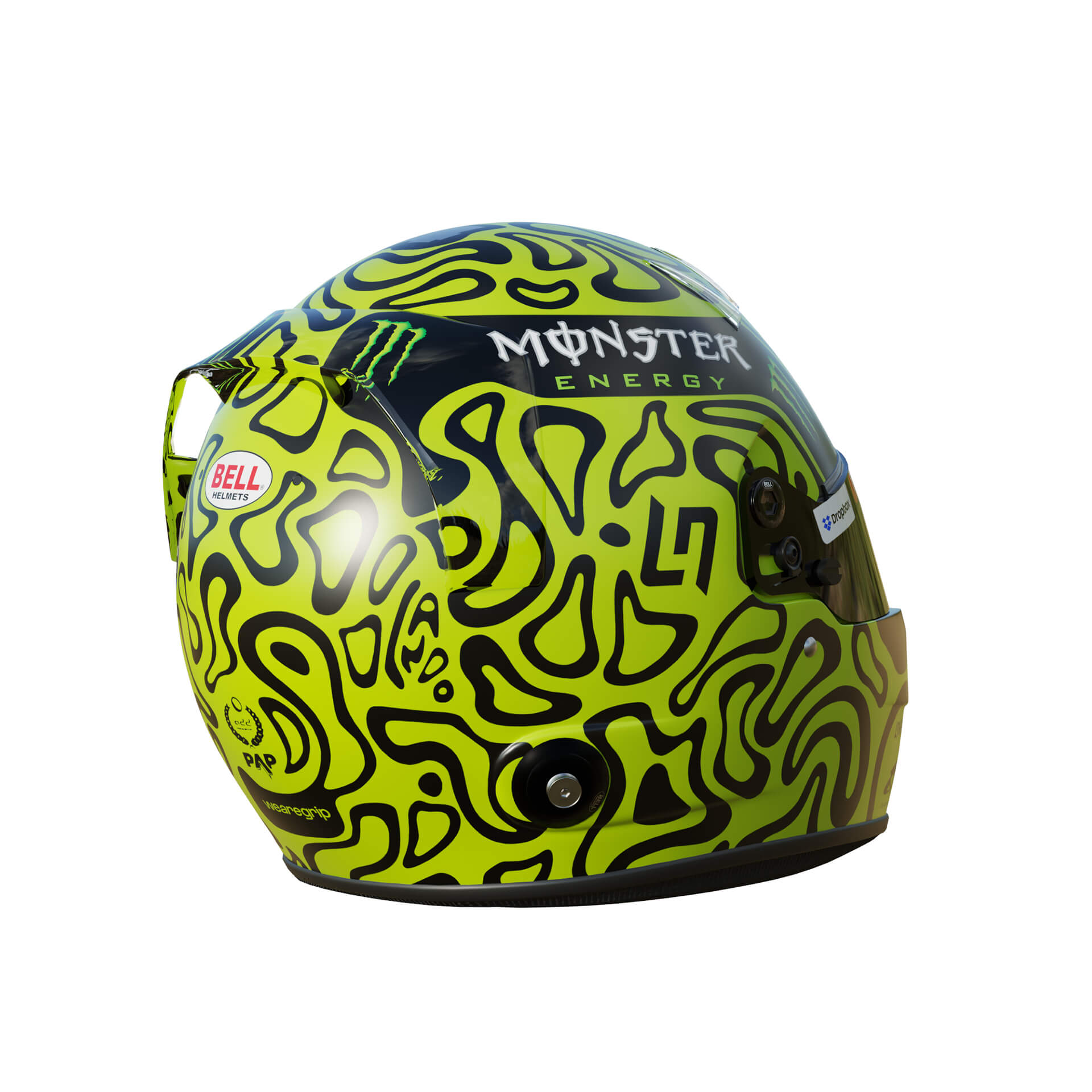 F1 Lando Norris Helmet 2025 - 3D Model by Cactus3D