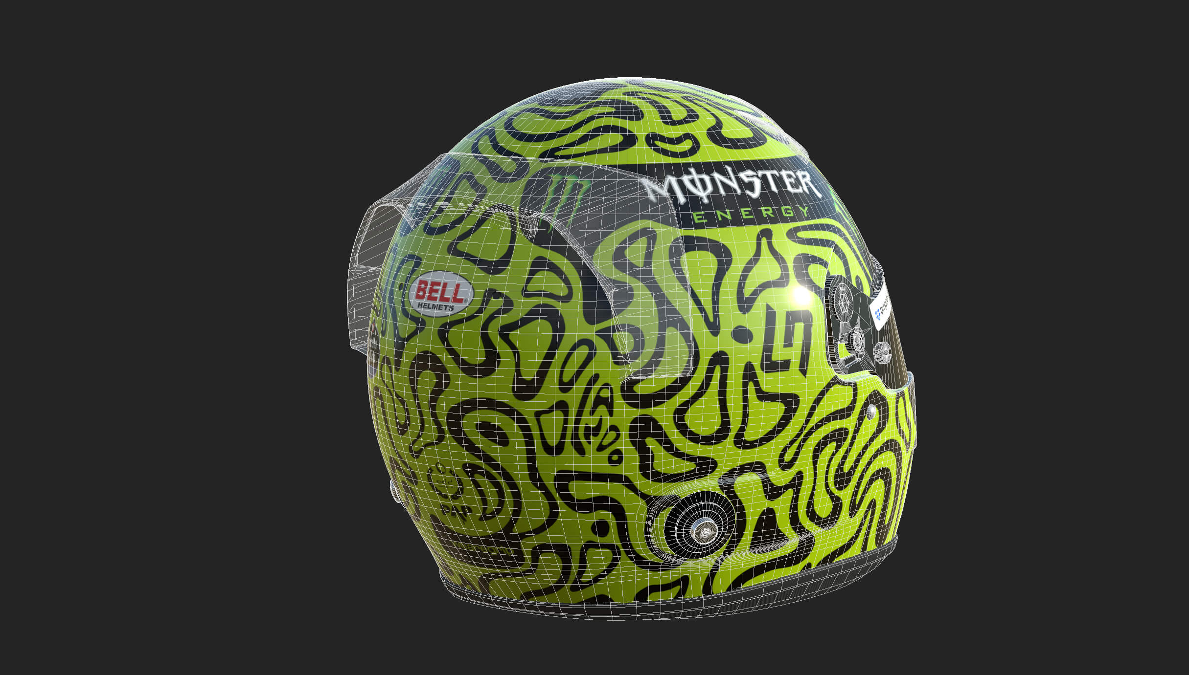 F1 Lando Norris Helmet 2025 - 3D Model by Cactus3D