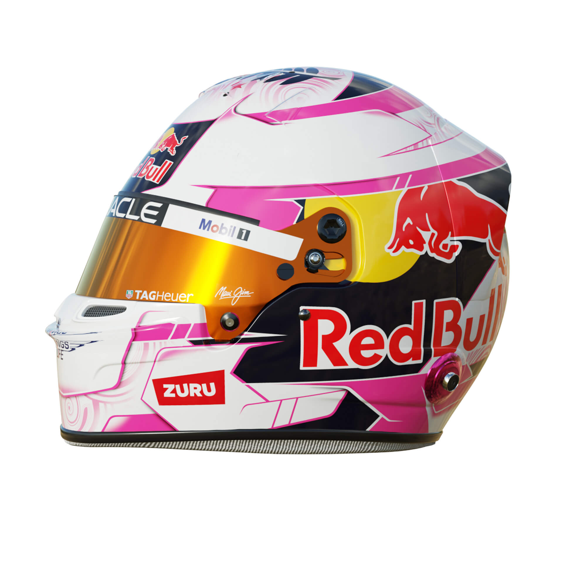 F1 Liam Lawson Helmet 2025 - 3D Model by Cactus3D