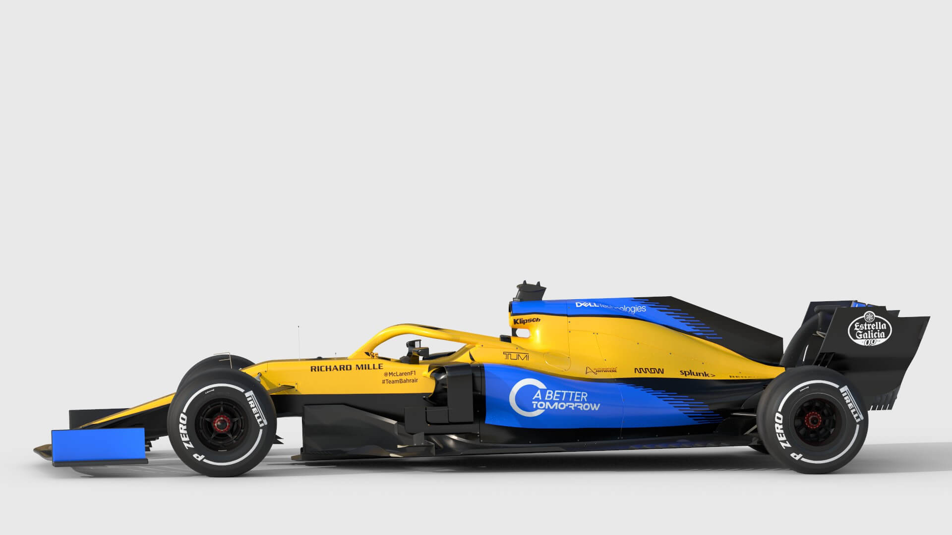 F1 McLaren MCL35 2020 - 3D Model by Cactus3D