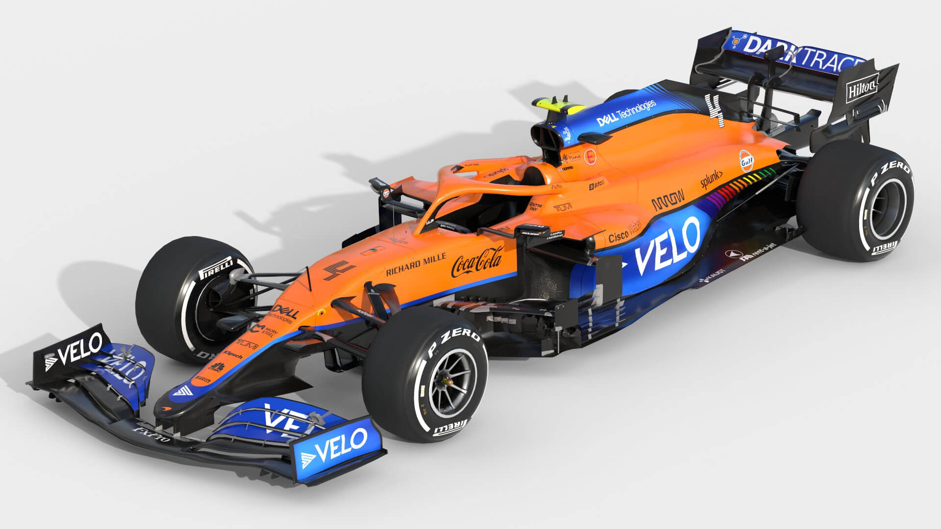 F1 McLaren Mcl35M 2021 - 3D Model by Cactus3D
