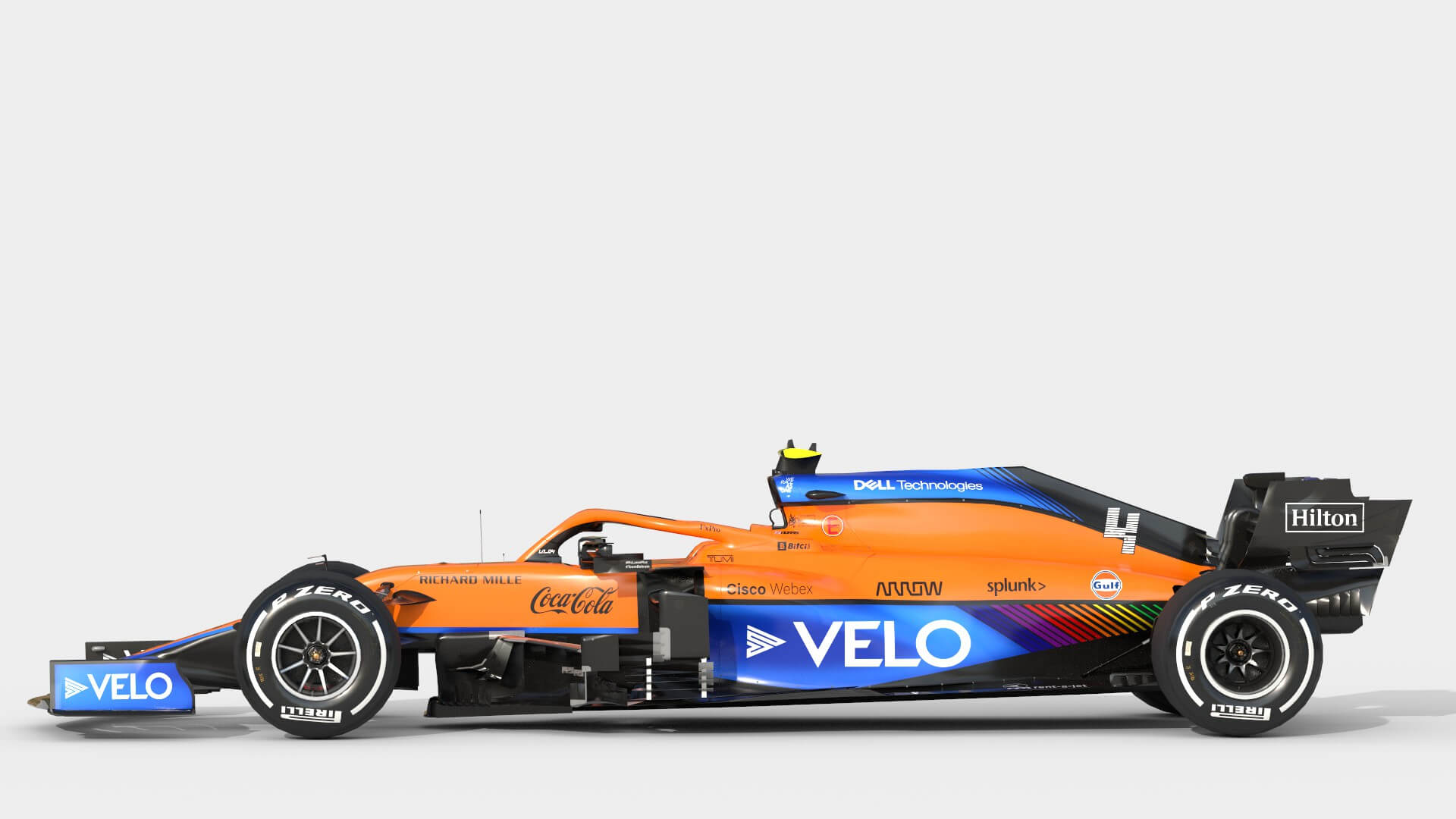F1 McLaren Mcl35M 2021 - 3D Model by Cactus3D