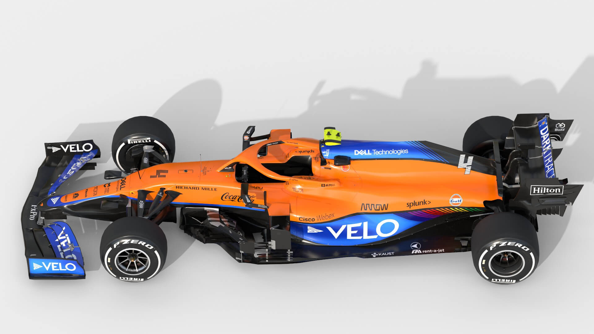 F1 McLaren Mcl35M 2021 - 3D Model by Cactus3D