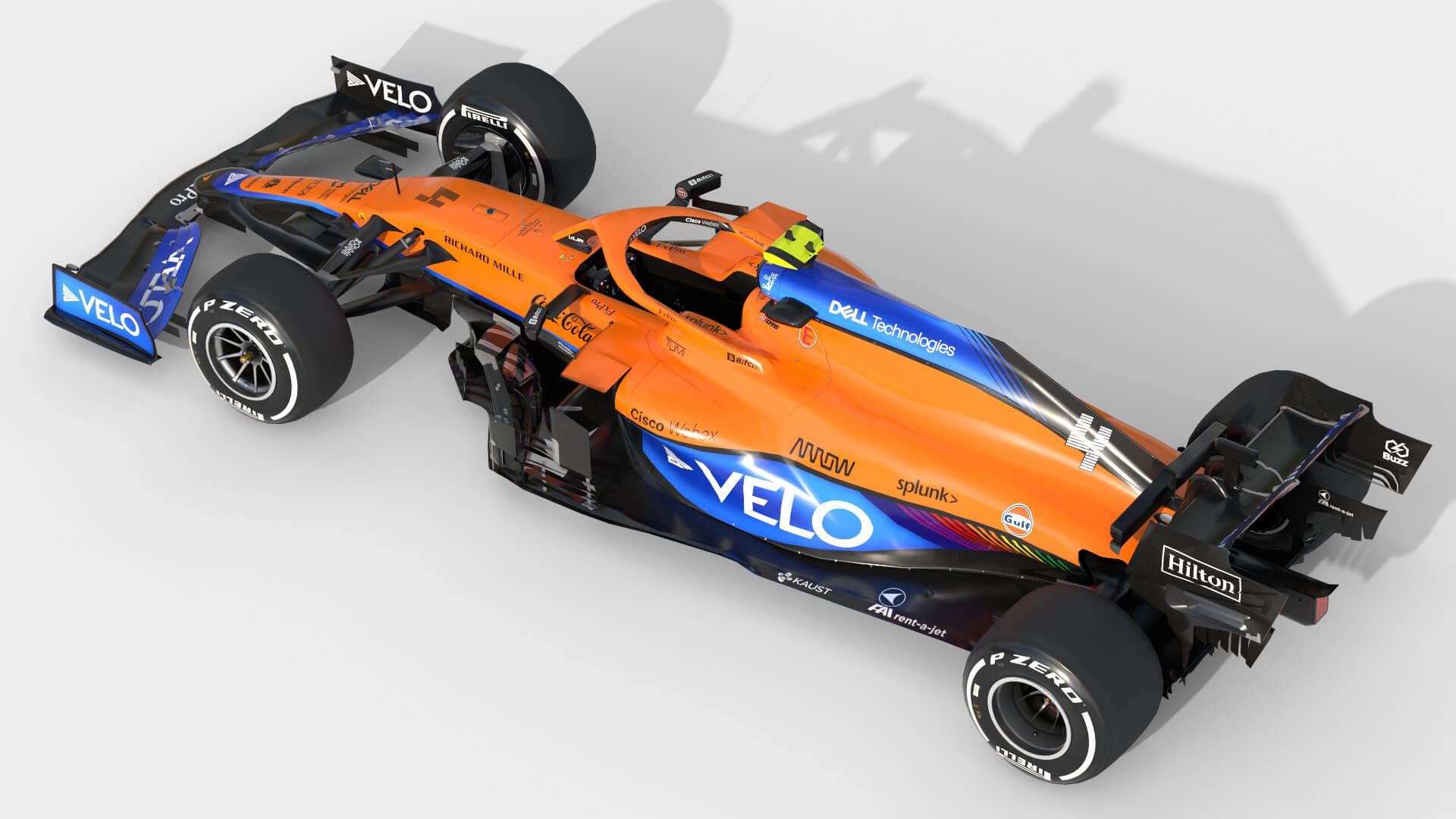 F1 McLaren Mcl35M 2021 - 3D Model by Cactus3D