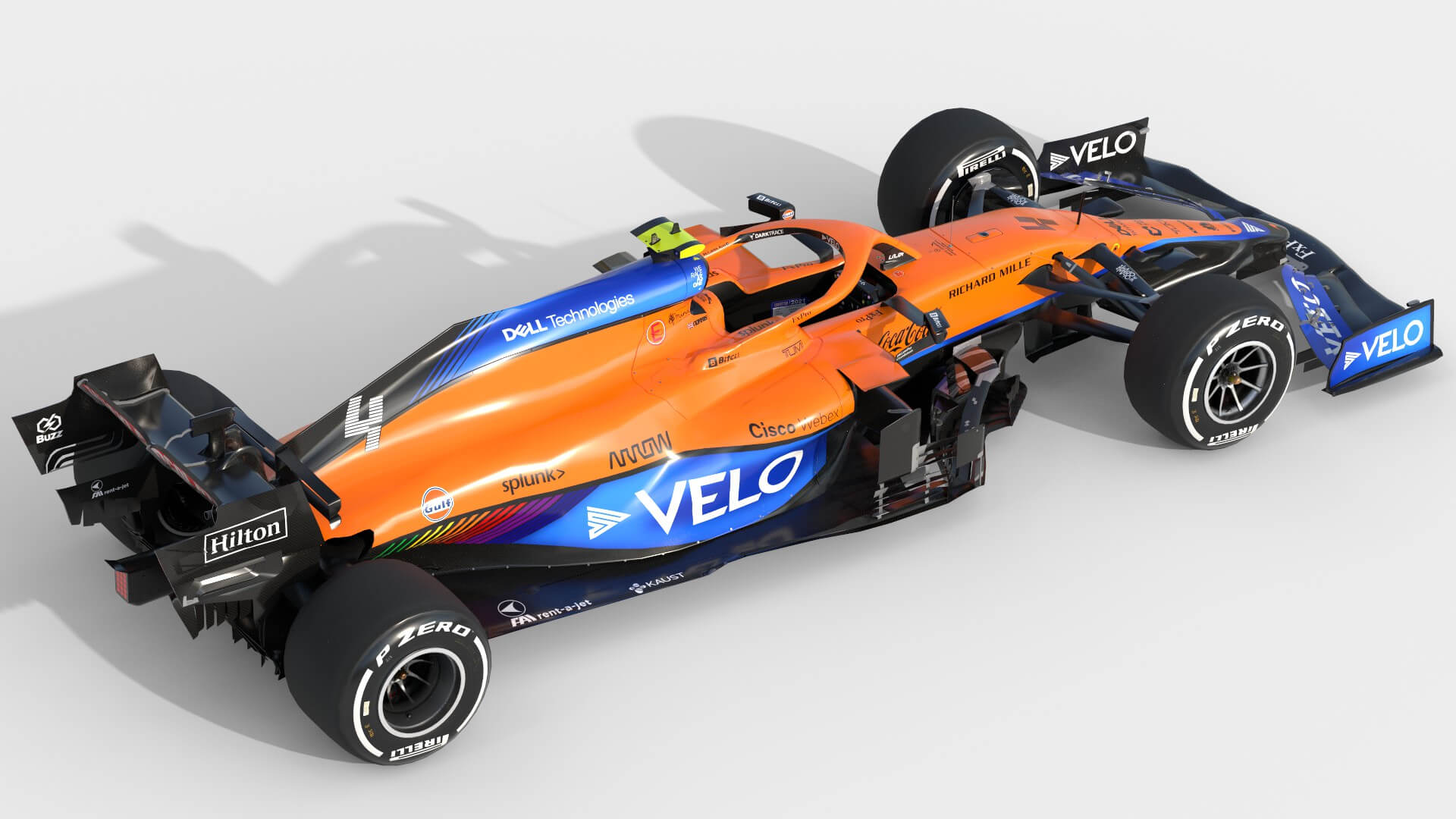 F1 McLaren Mcl35M 2021 - 3D Model by Cactus3D