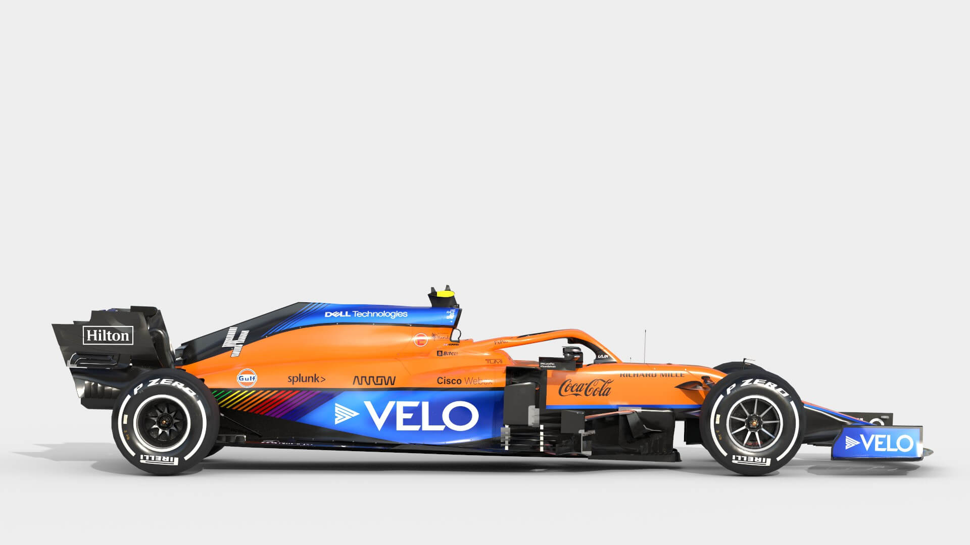 F1 McLaren Mcl35M 2021 - 3D Model by Cactus3D